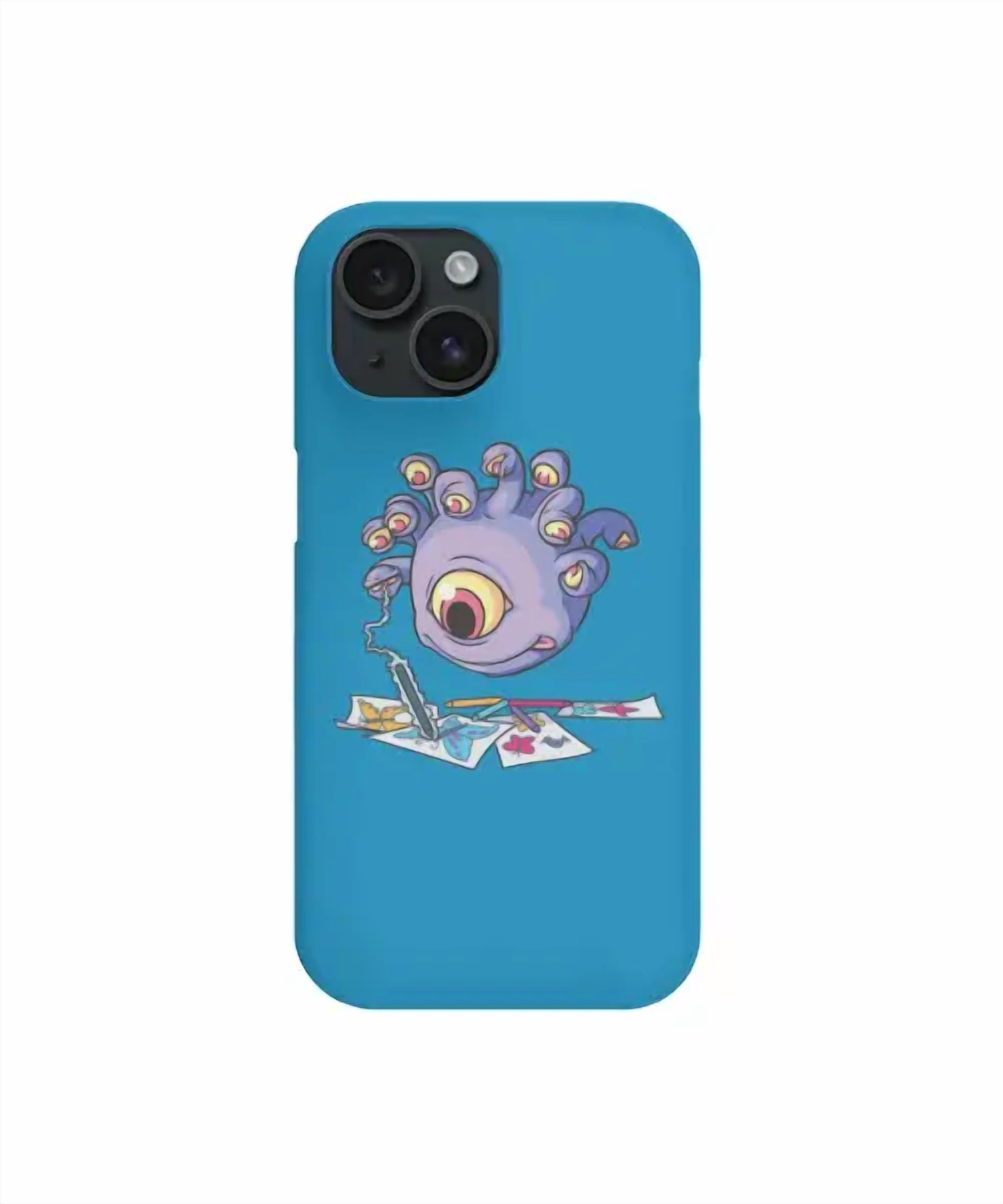 Beauty Is in the Eyes of the Monster Phone Case for iPhone 16 15 14 13 ...