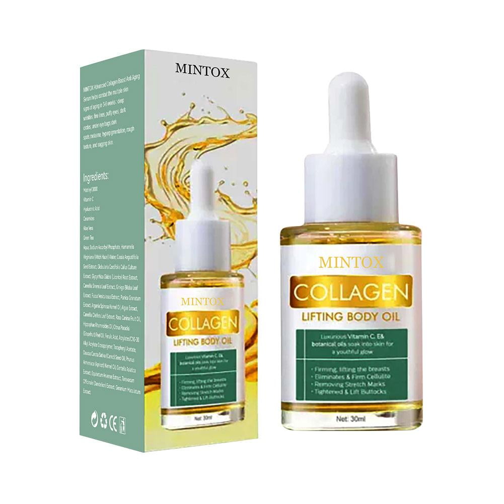 Beauty Lady Collagen Lifting Body Oil, Anti Aging Collagen Serum ...