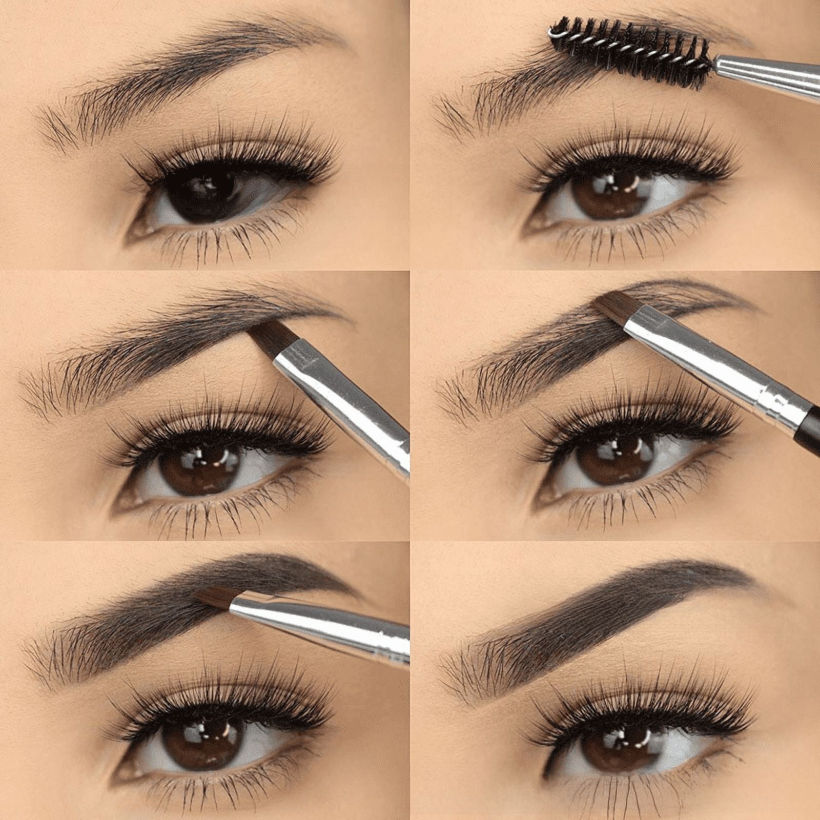 Beauty Makeup Tools Eye Eyelash Brush Single Eyebrow Comb Eyelash Roll ...