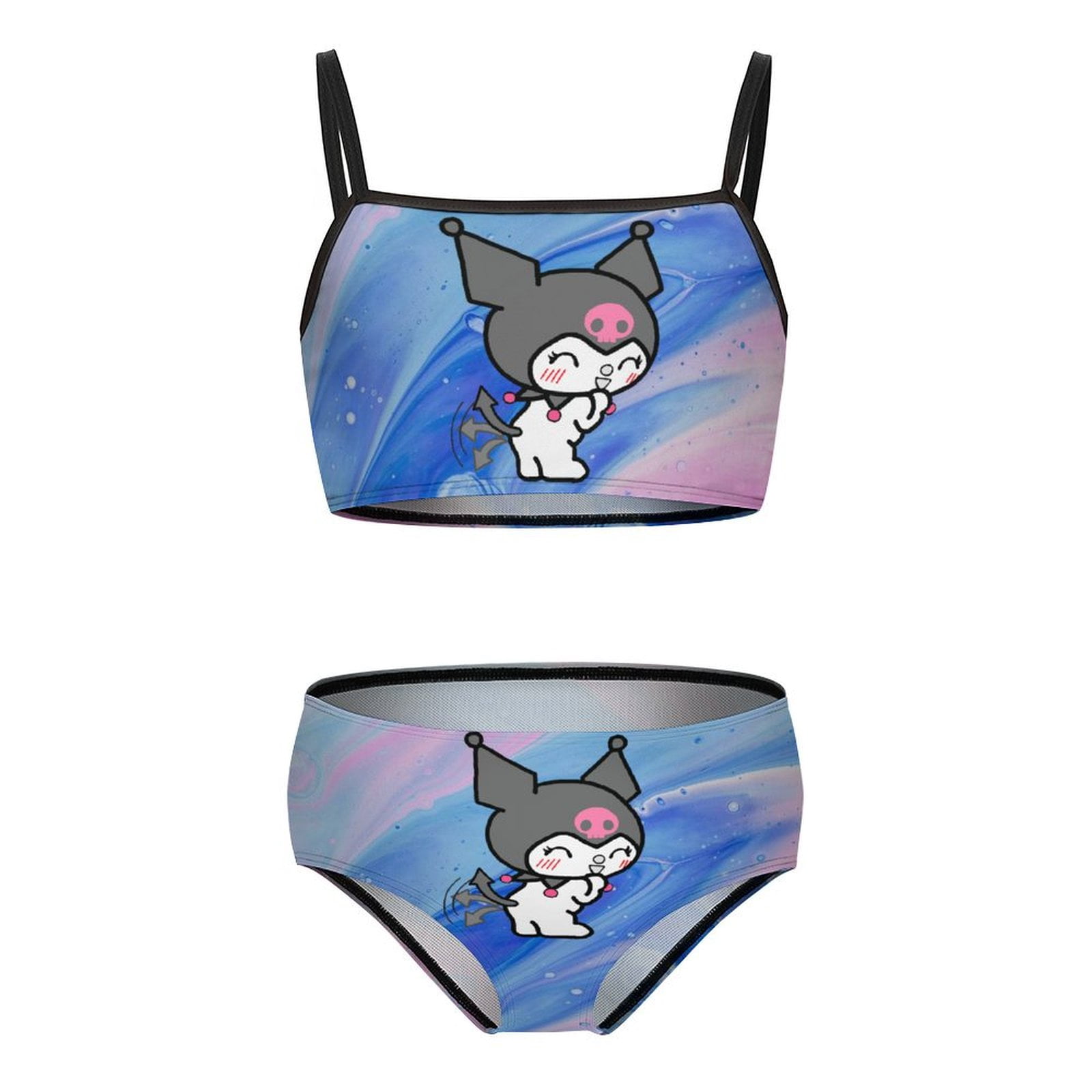 Beauty My Melody Children's Swimsuit Girl's Swimwear 2 Piece Bikini ...