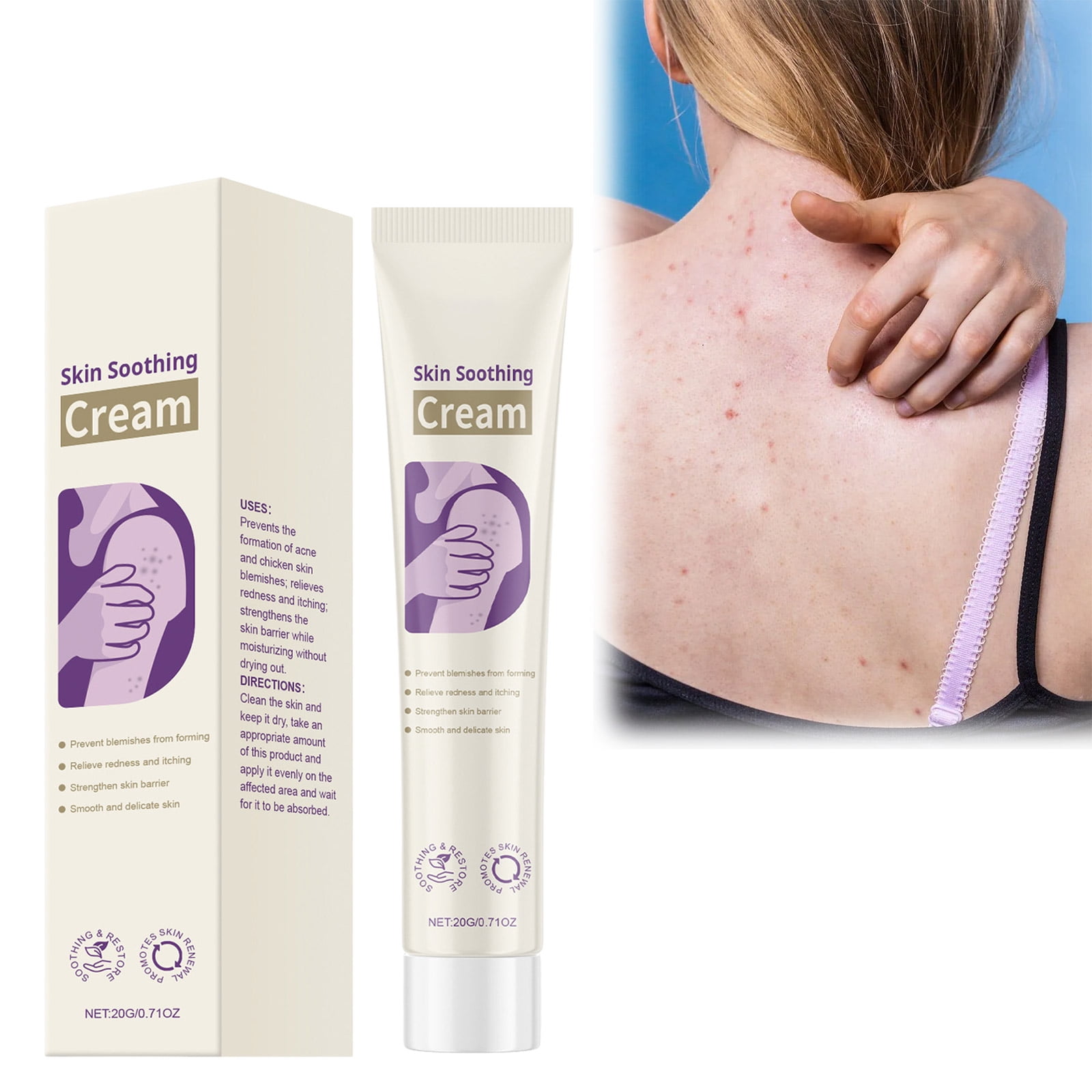 Beauty On Sale Skin Soothing Redness Soothing Crea Facial Rash Lotion ...