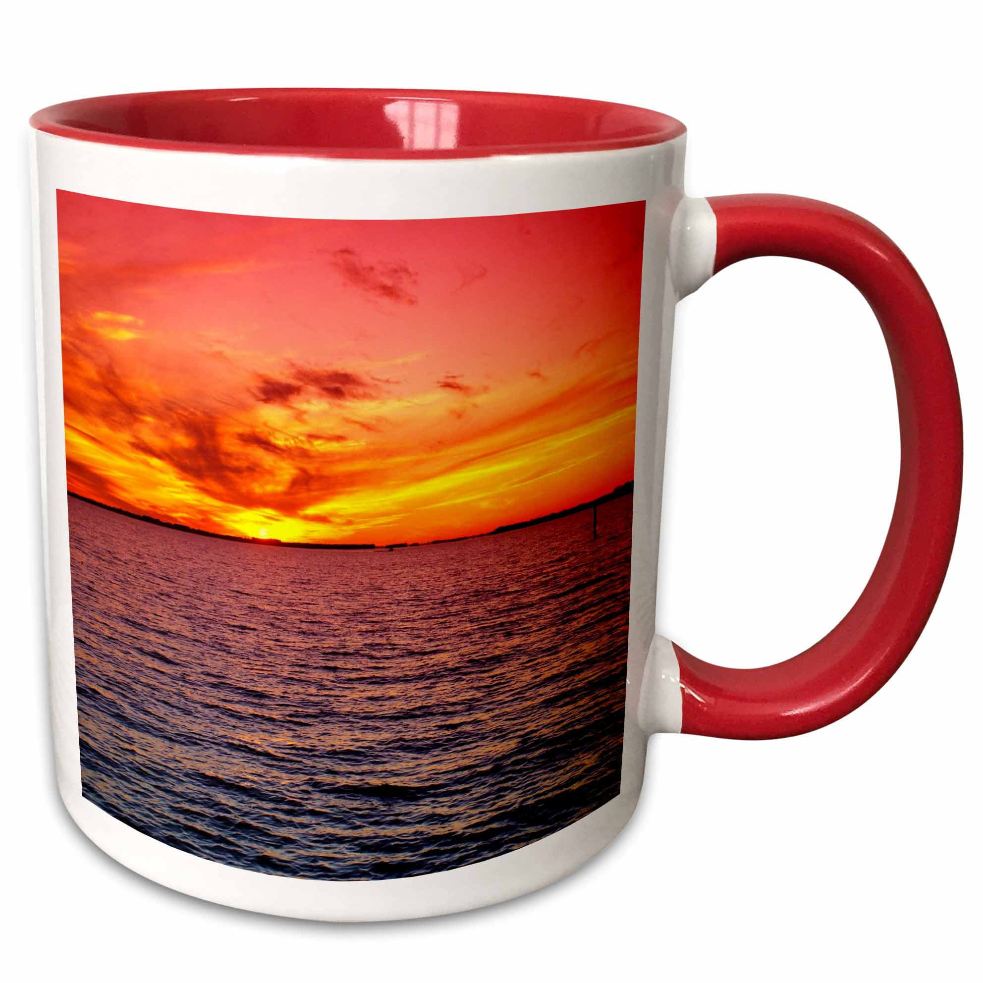 3drose, Beauty Personified, 15oz Two-tone Red Mug - Walmart.com