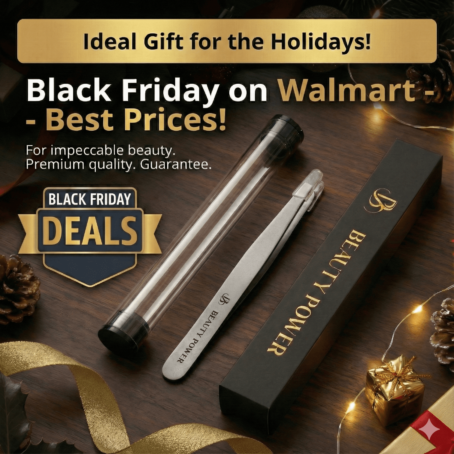 Beauty Power Professional Ultra Precision Slant Tweezers - German ...