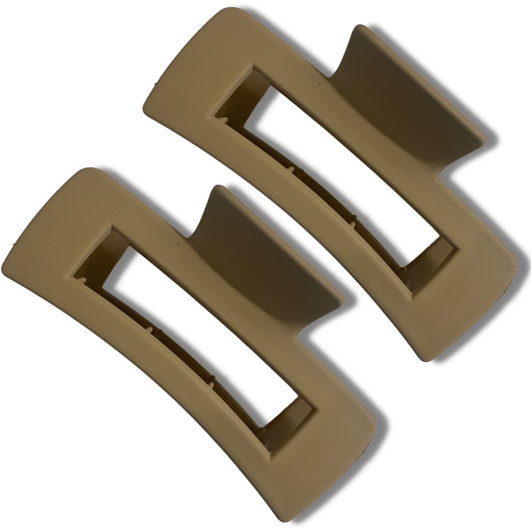 Beauty Rectangular Jaw Clamp Hair Claw Hair Accessory for Updos, French ...