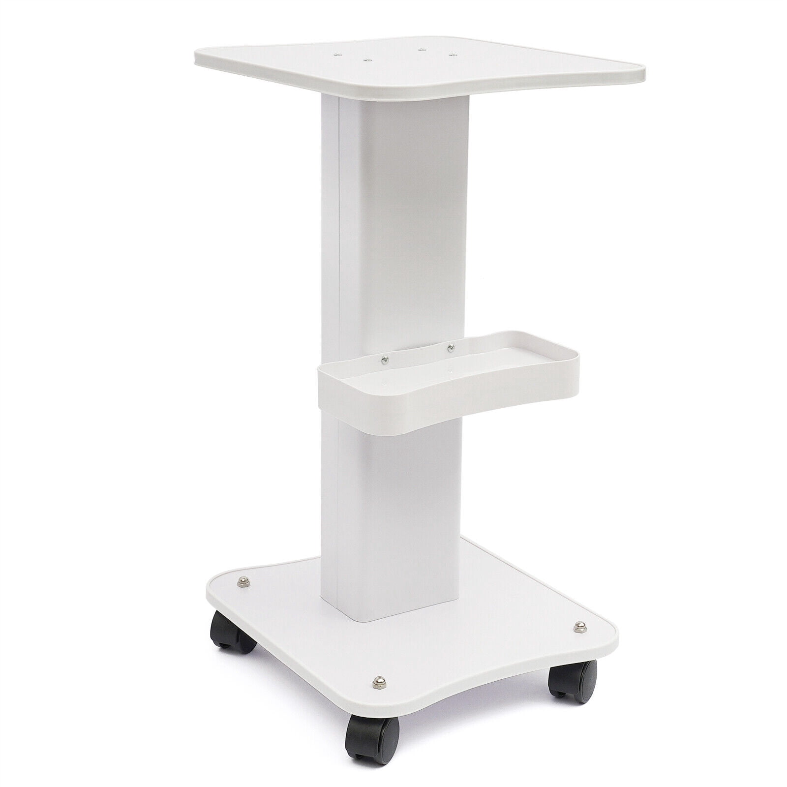 Beauty SPA Salon Rolling Trolley Cart, White Trolley Holder Rolling ...
