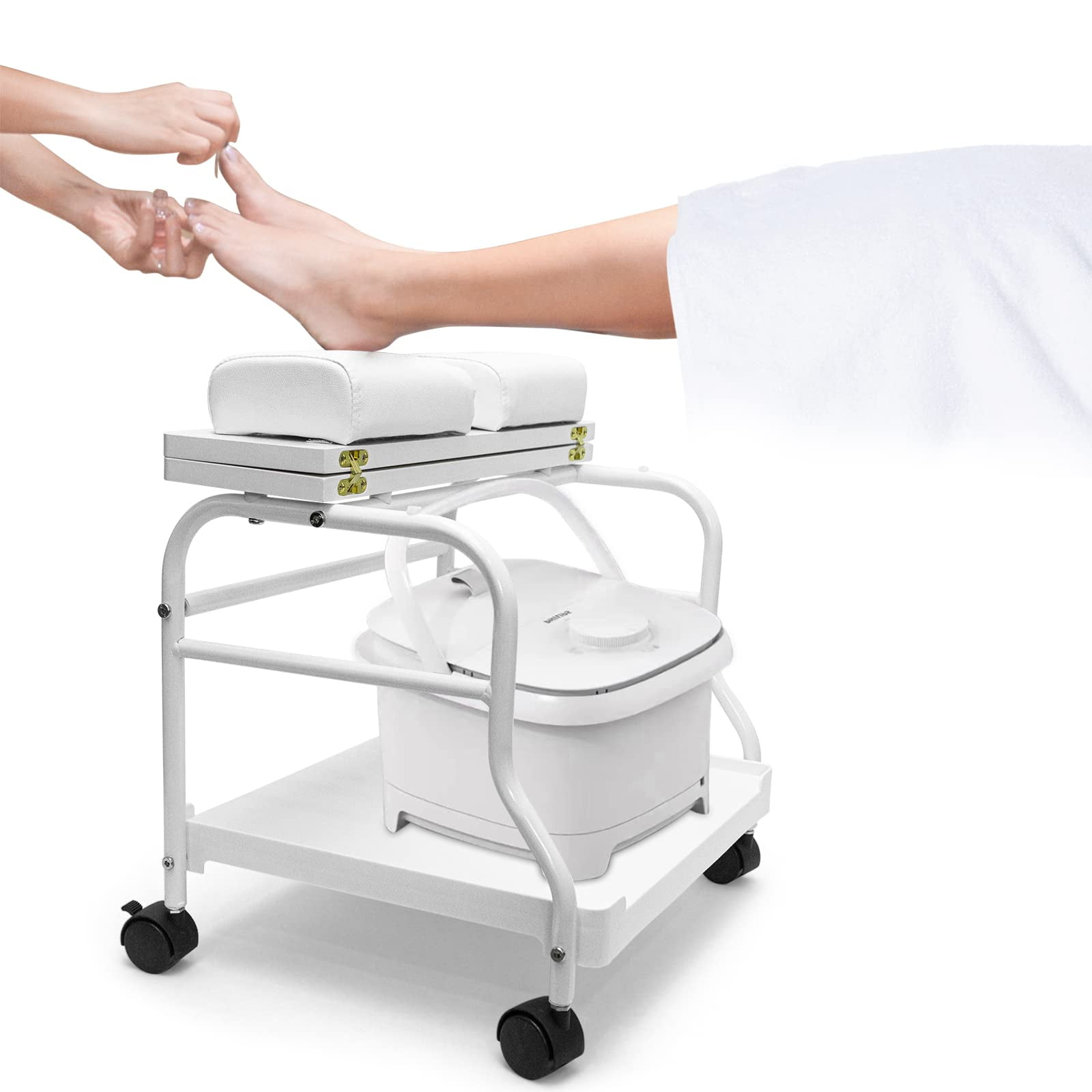 Beauty Salon Nail Or Foot Bath Spa Portable Esthetician Trolley Cart ...