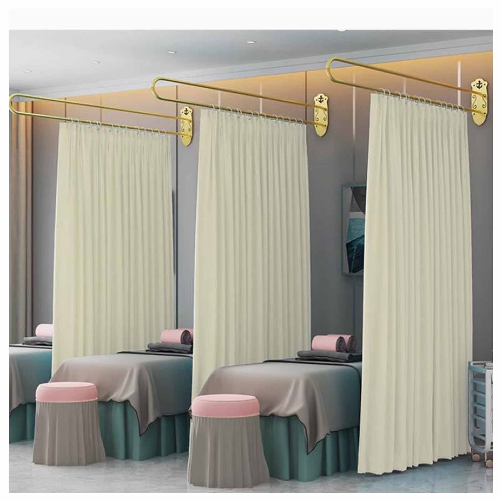 Beauty Salon Partition Curtain, with Metal Bracket, Divider Screen ...