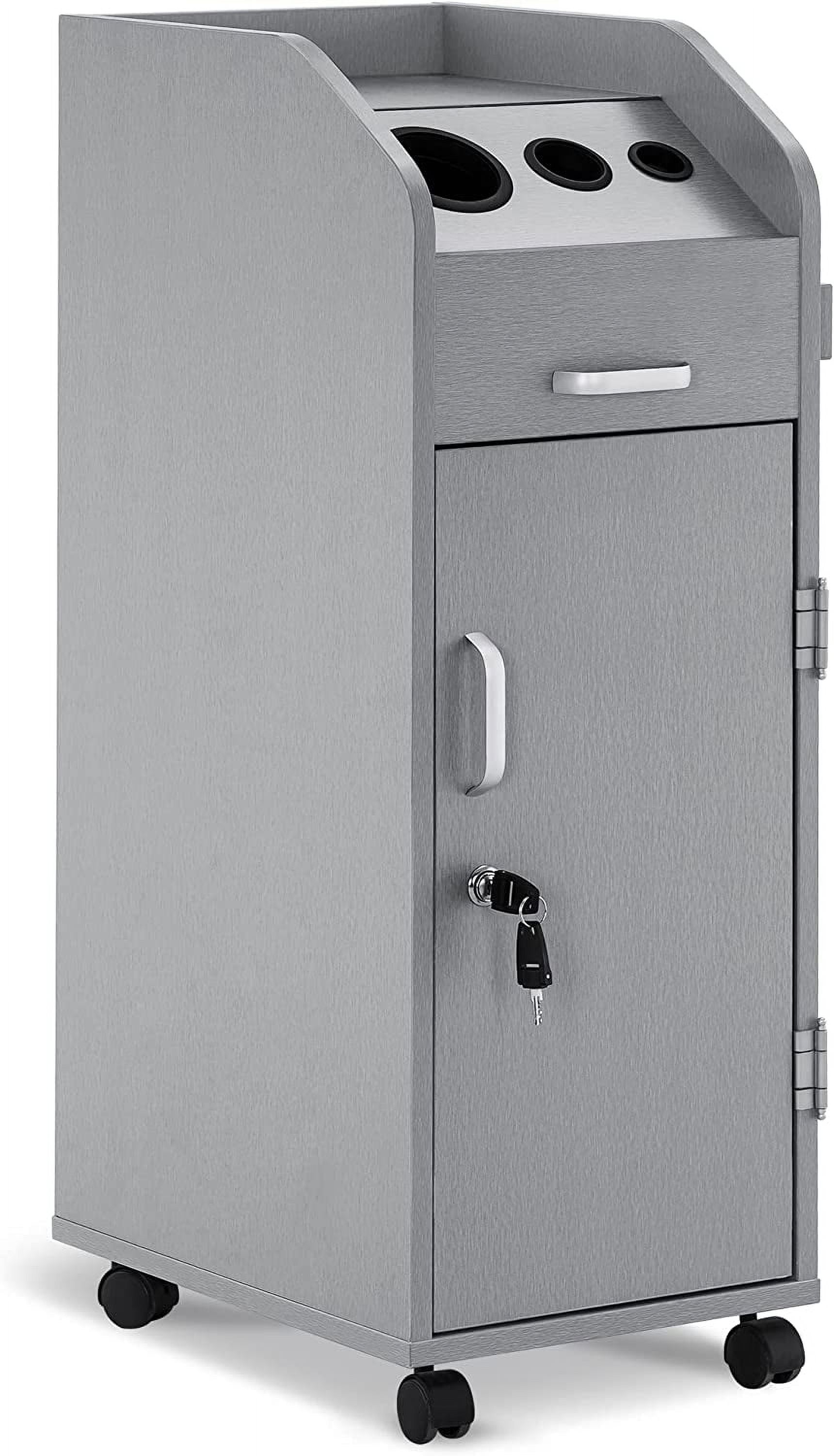 Beauty Salon Trolley Tool Storage Cart Holder Stylist Equipment with ...