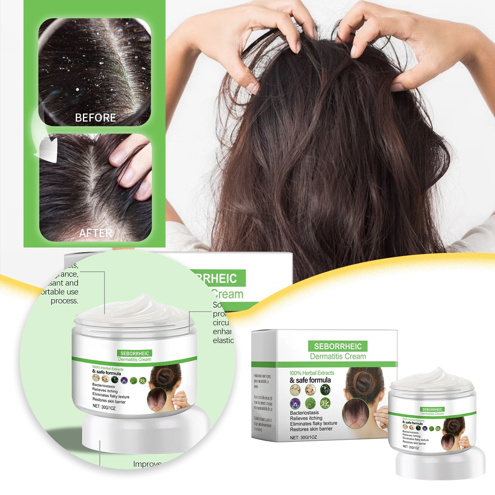 Beauty Shop Sebum Care Scalp & Body Hair Root Oil Control Hydration For ...