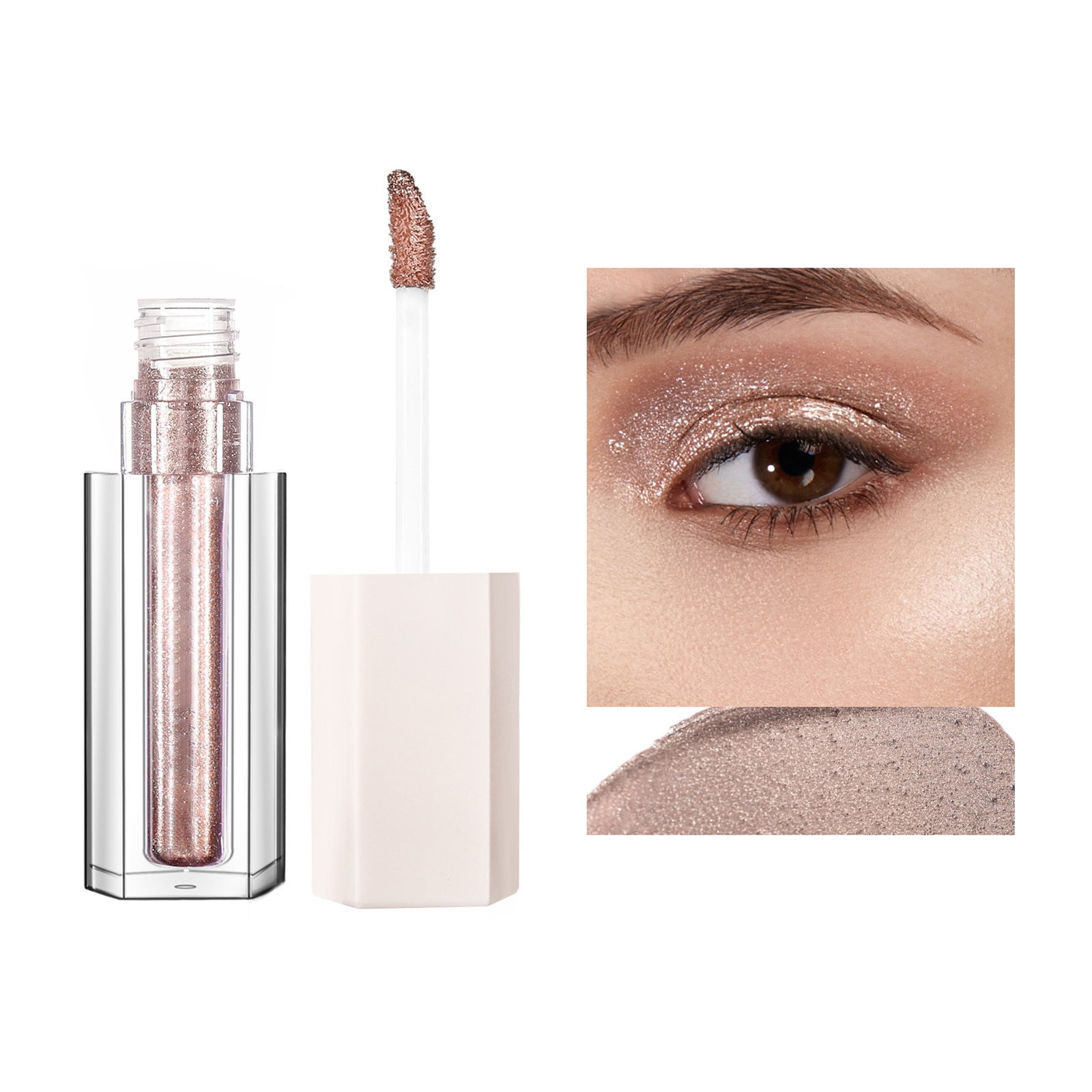 Beauty Sombra 12 Colors Shine Bright Eye Shadow Pearlescent Polarizing ...