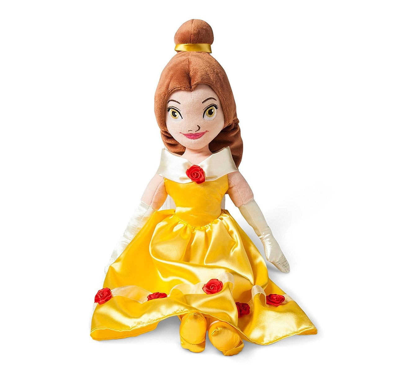 Beauty & The Beast Belle Yellow Throw Pillow 24"x4" - Walmart.com