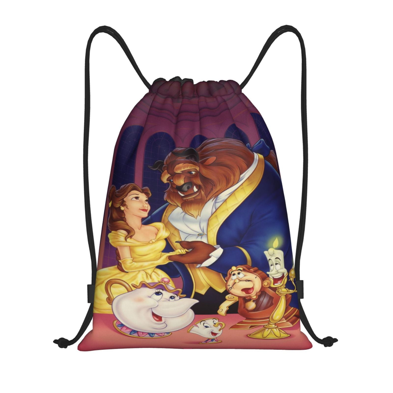 Beauty The Be-as Drawstring Backpac Sackpack String Bag Water Resistant ...