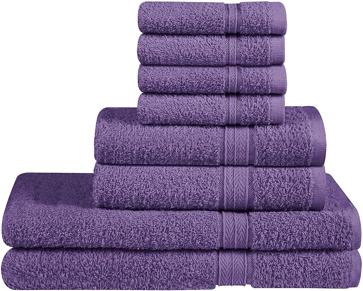 Beauty Threadz - 2 Bath Towels, 2 Hand Towels, & 4 Washcloths 100% ...