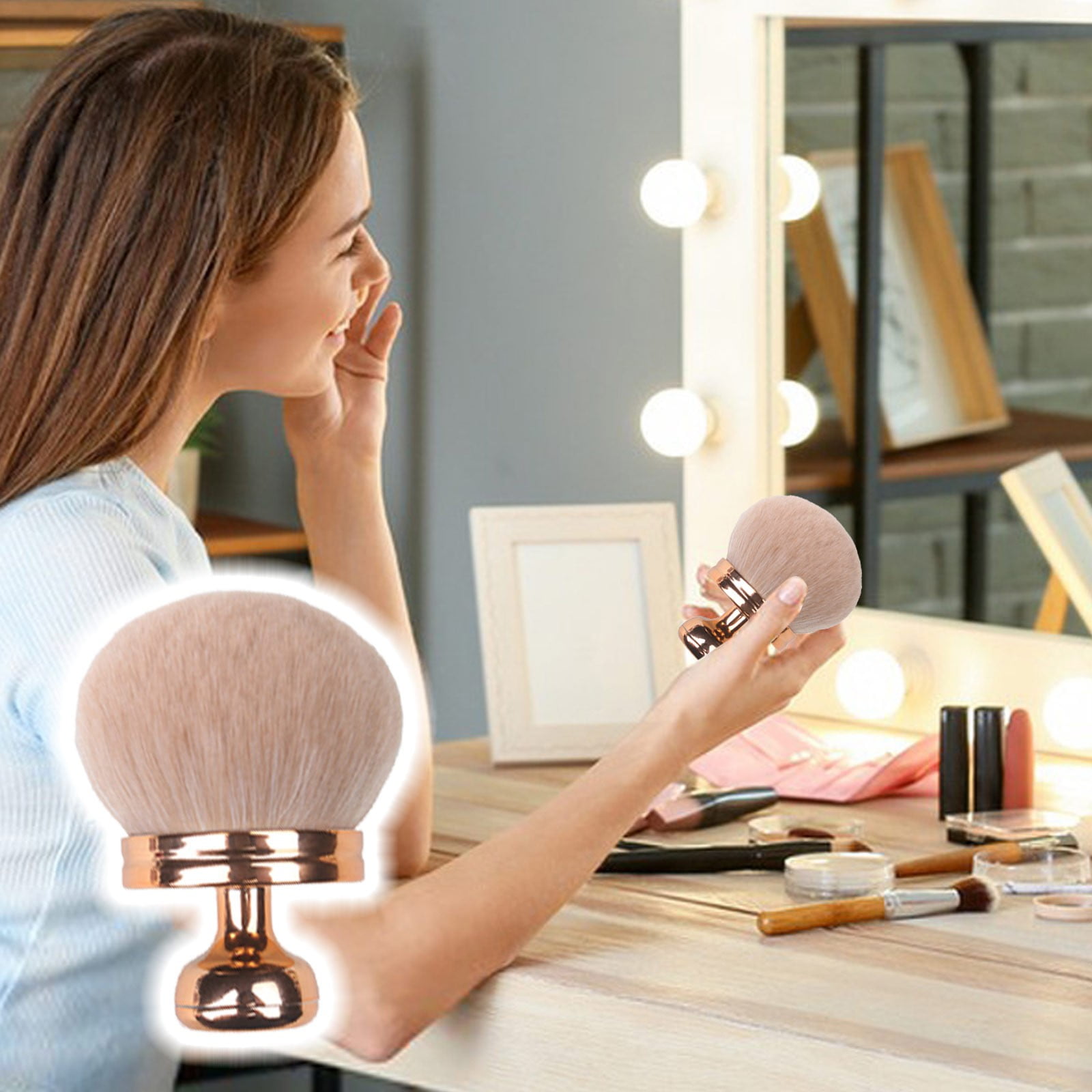 Beauty Tools - Extra Large Body Makeup Brush for Leg Makeup & Bronzer ...