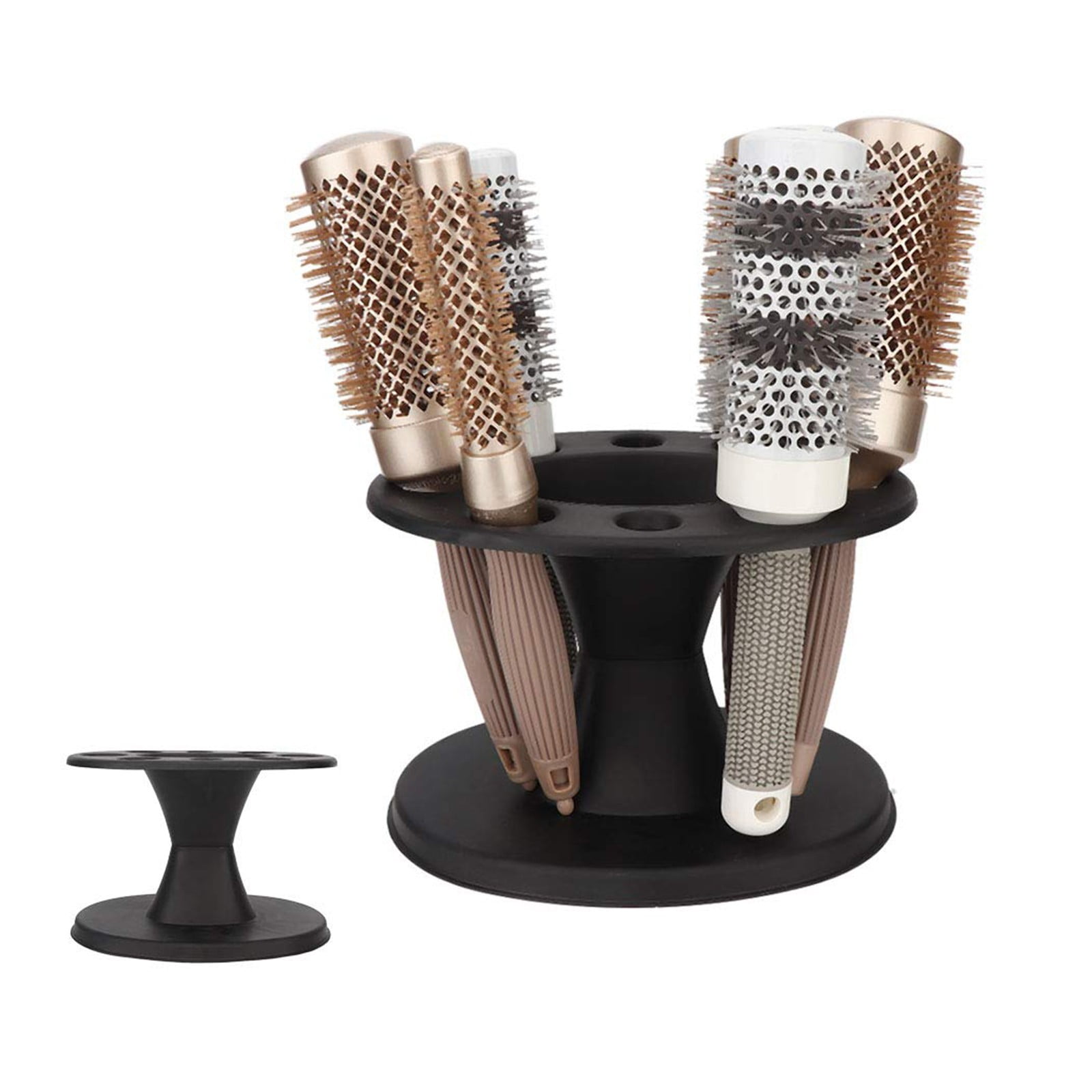 Beauty Tools Round Hair Brush Holder Display Rack for Hair Styling ...