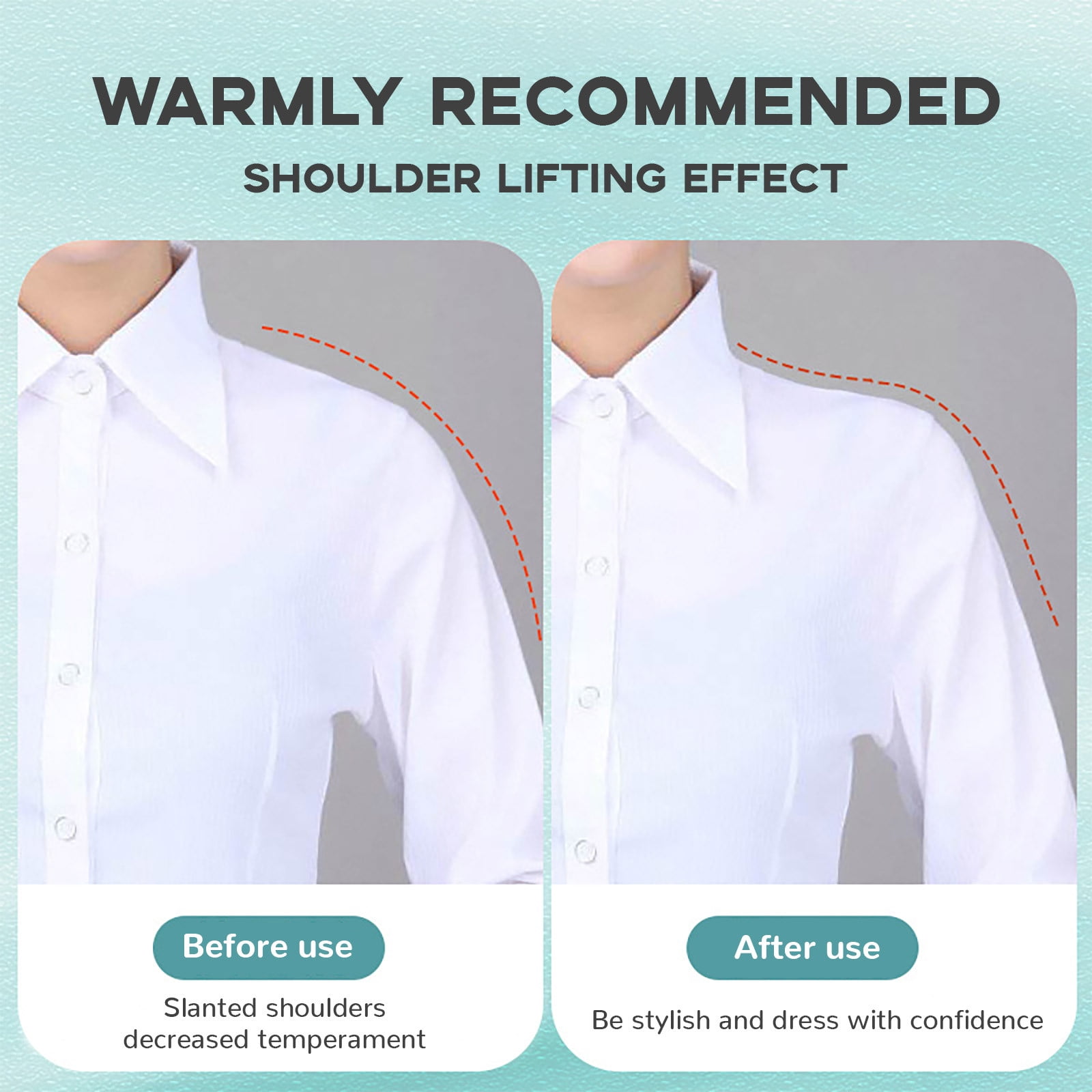 Beauty Tools for Everyday Use Shoulder Pads and Shirt Support ...