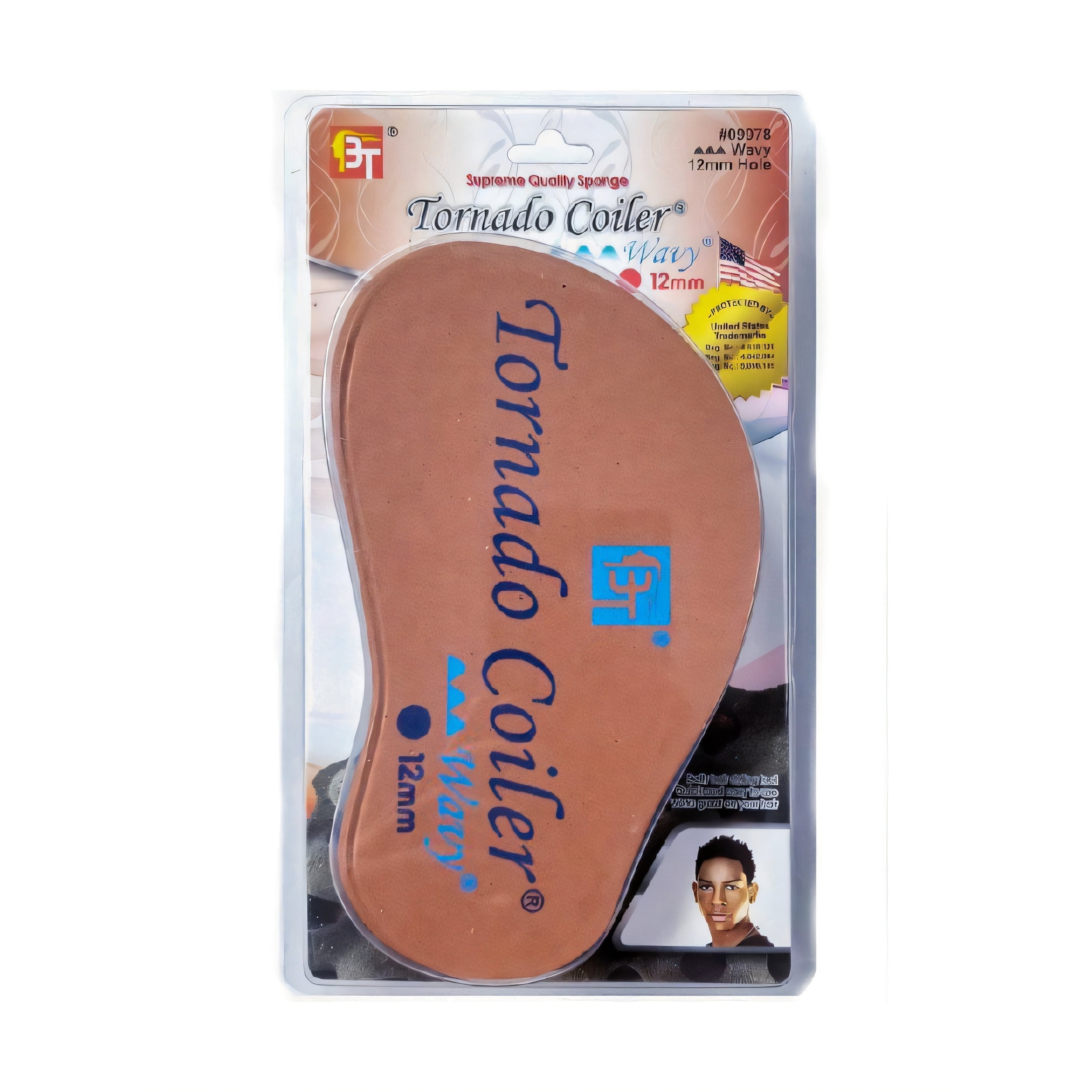 Beauty Town Bt Tornado Coiler Wavy Hair Sponge 12mm Hole #09978 ...