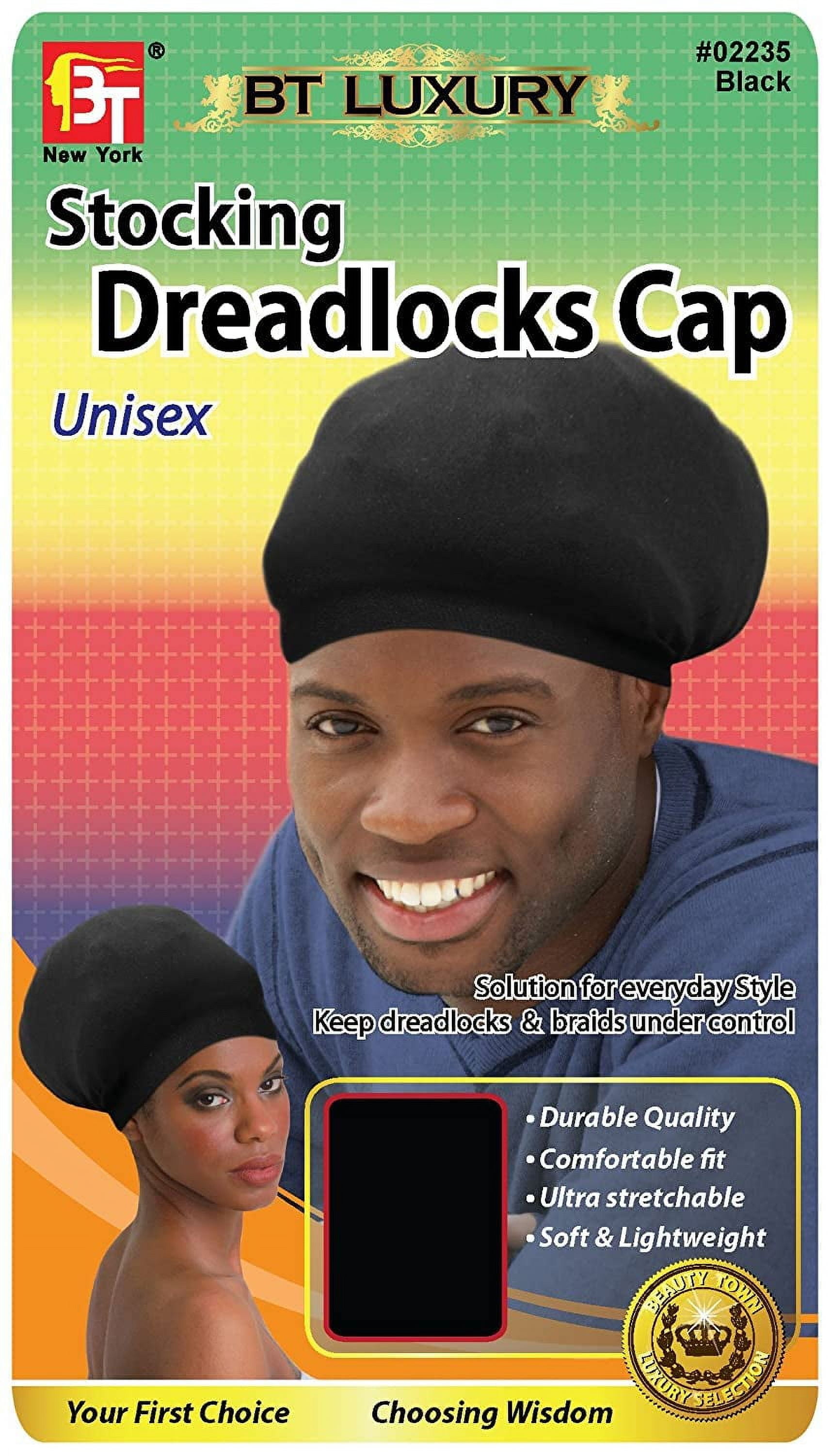 Beauty Town Spandex Loc Cap Unisex Sleep Bonnet for Dreadlocks ...