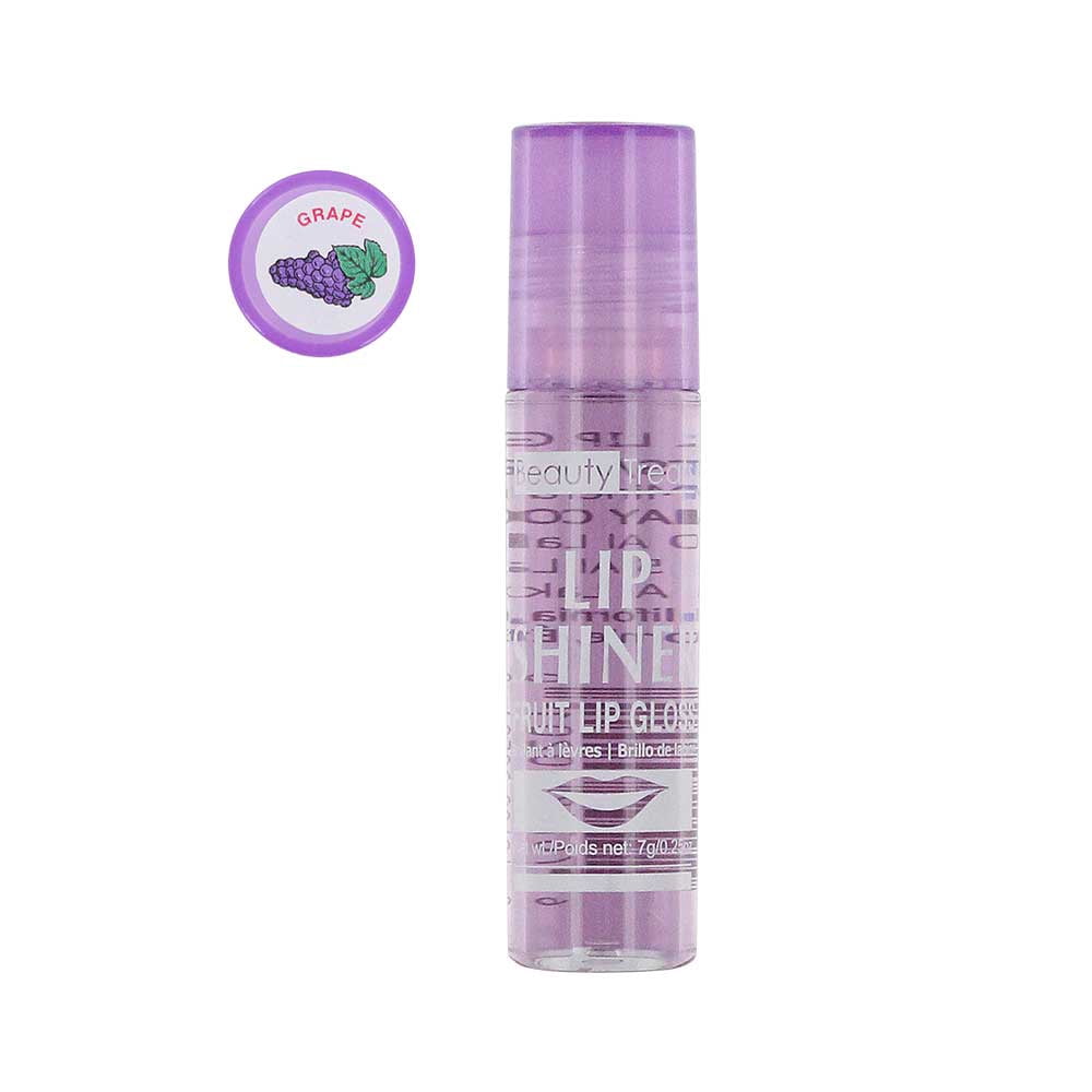 Beauty Treats Lip Shiner Rollerball Fruit Lip Gloss, Grape - Walmart.com