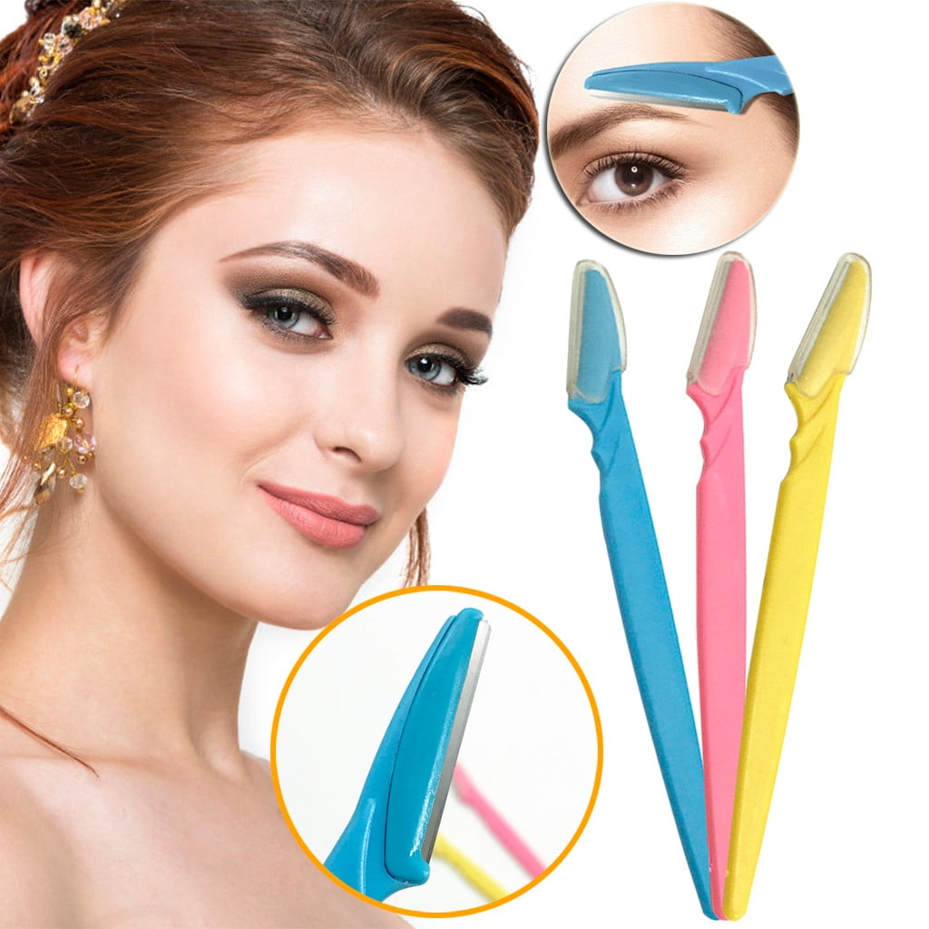 Beauty Womens Facial Razors 3pc Hair Removal Dermaplaning Tool Fuzz