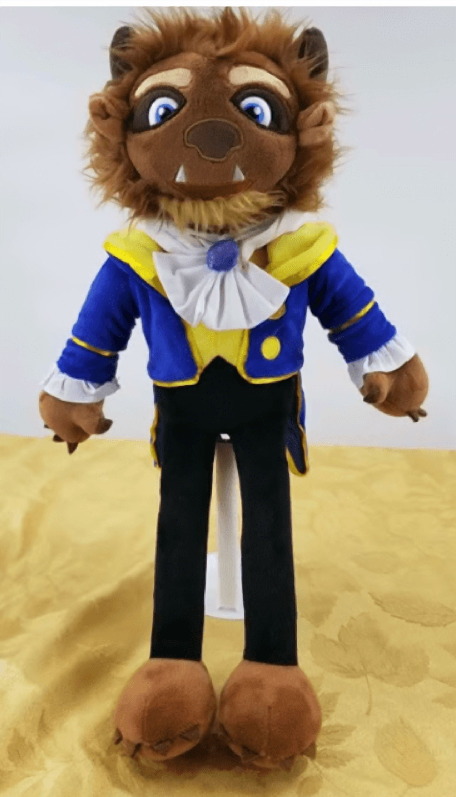Beauty and The Beast Inspired 19" Plush Beast Prince Doll - Walmart.com