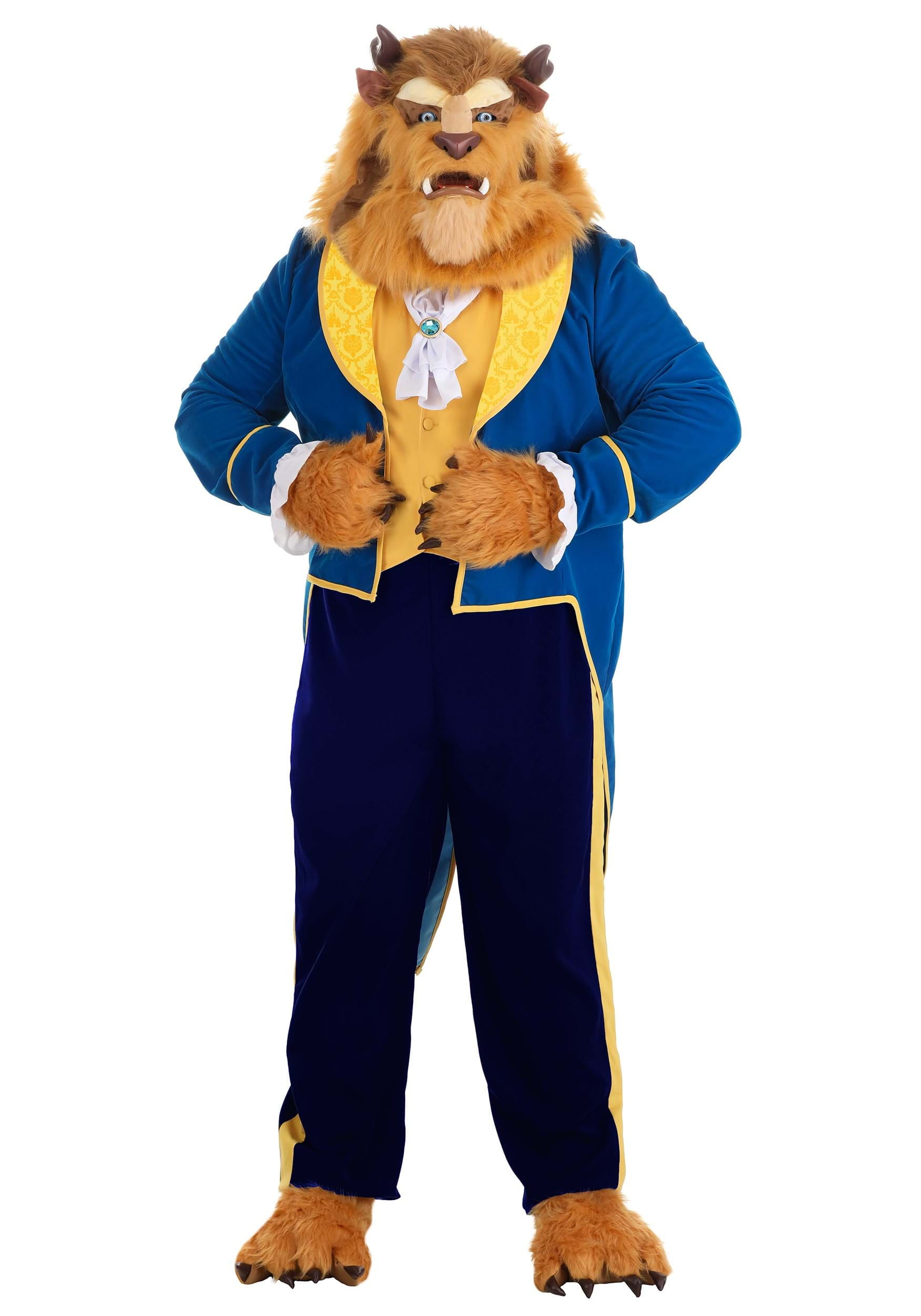 Beauty and the Beast Authentic Beast Plus Size Men's Costume - Walmart.com
