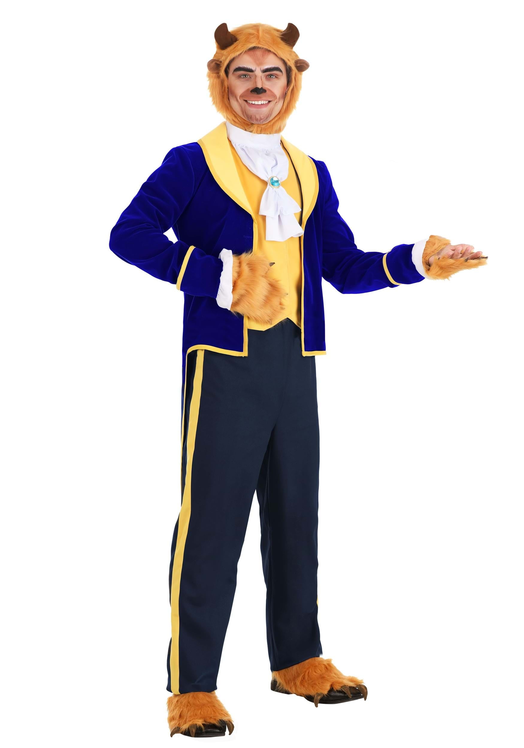 Beauty and the Beast Beast Costume for Men - Walmart.com