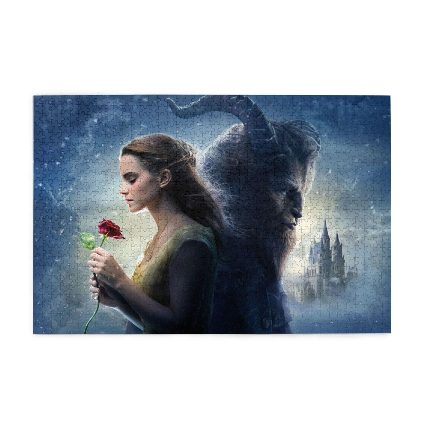 Beauty and the Beast Puzzle - 1000 Piece Jigsaw Puzzle For Adults Kids ...