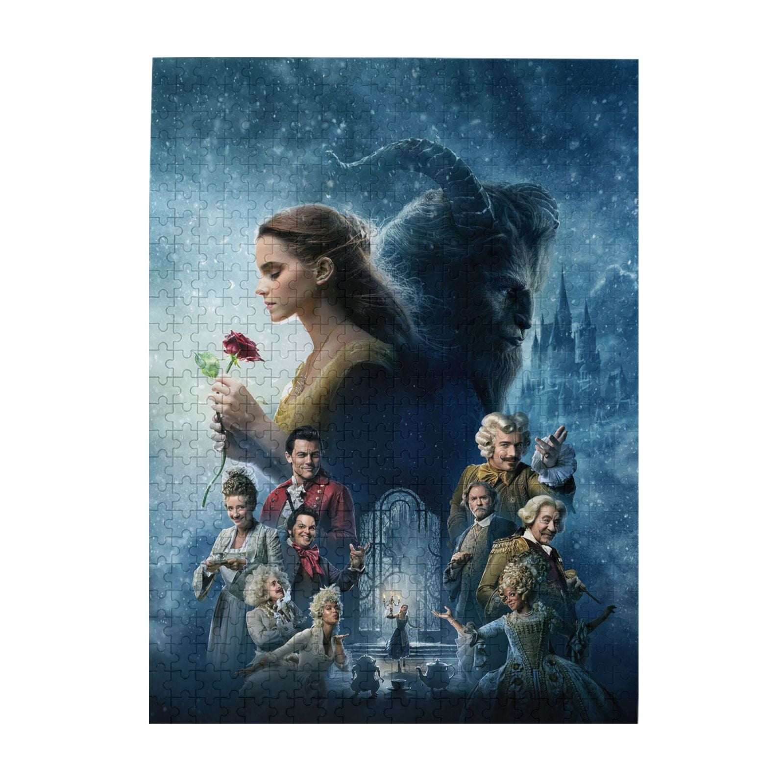 Beauty and the Beast Puzzle - 500 Piece Jigsaw Puzzle For Adults Kids ...