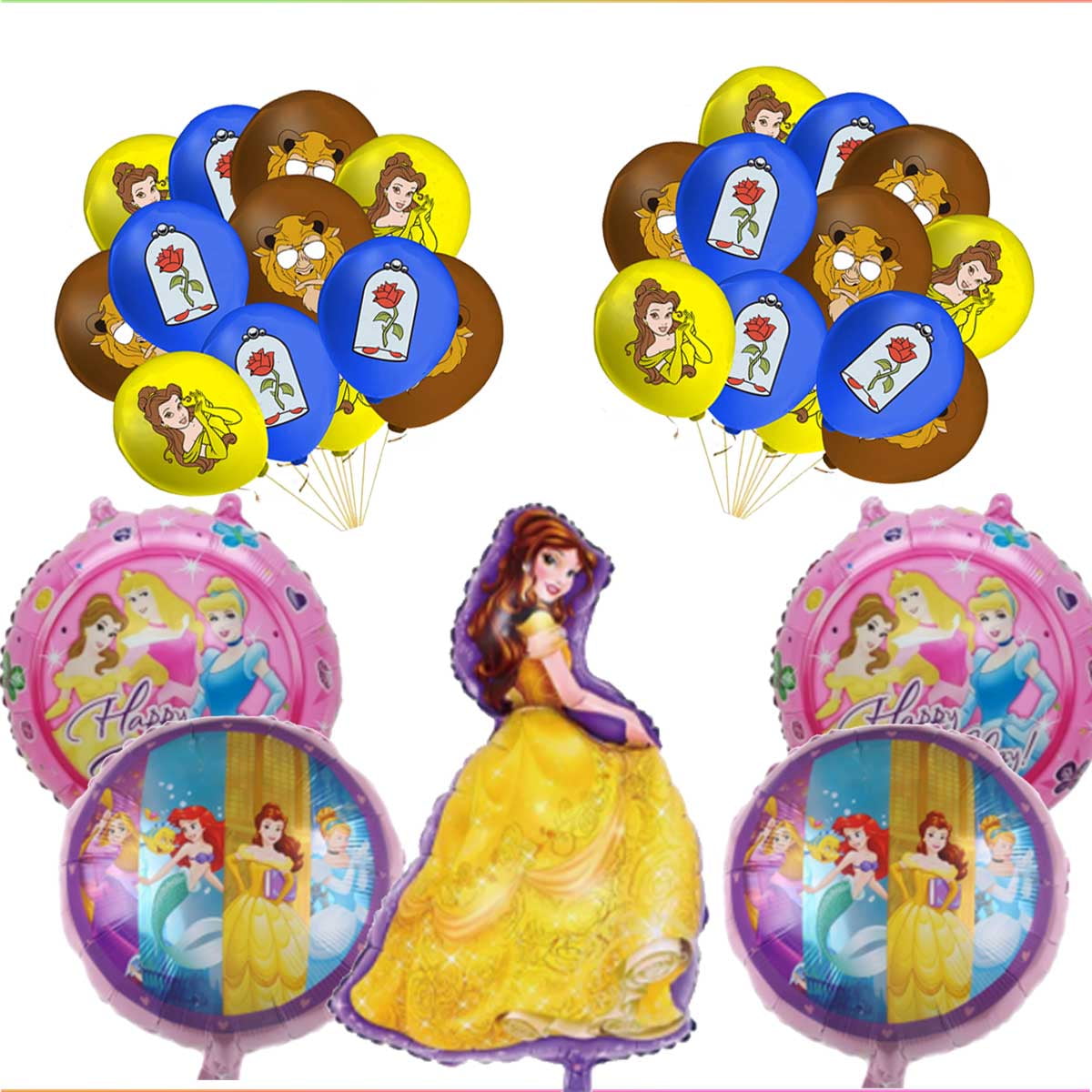 Beauty and the BeastBalloons Party Supplies Decor Set Decorations Kit ...