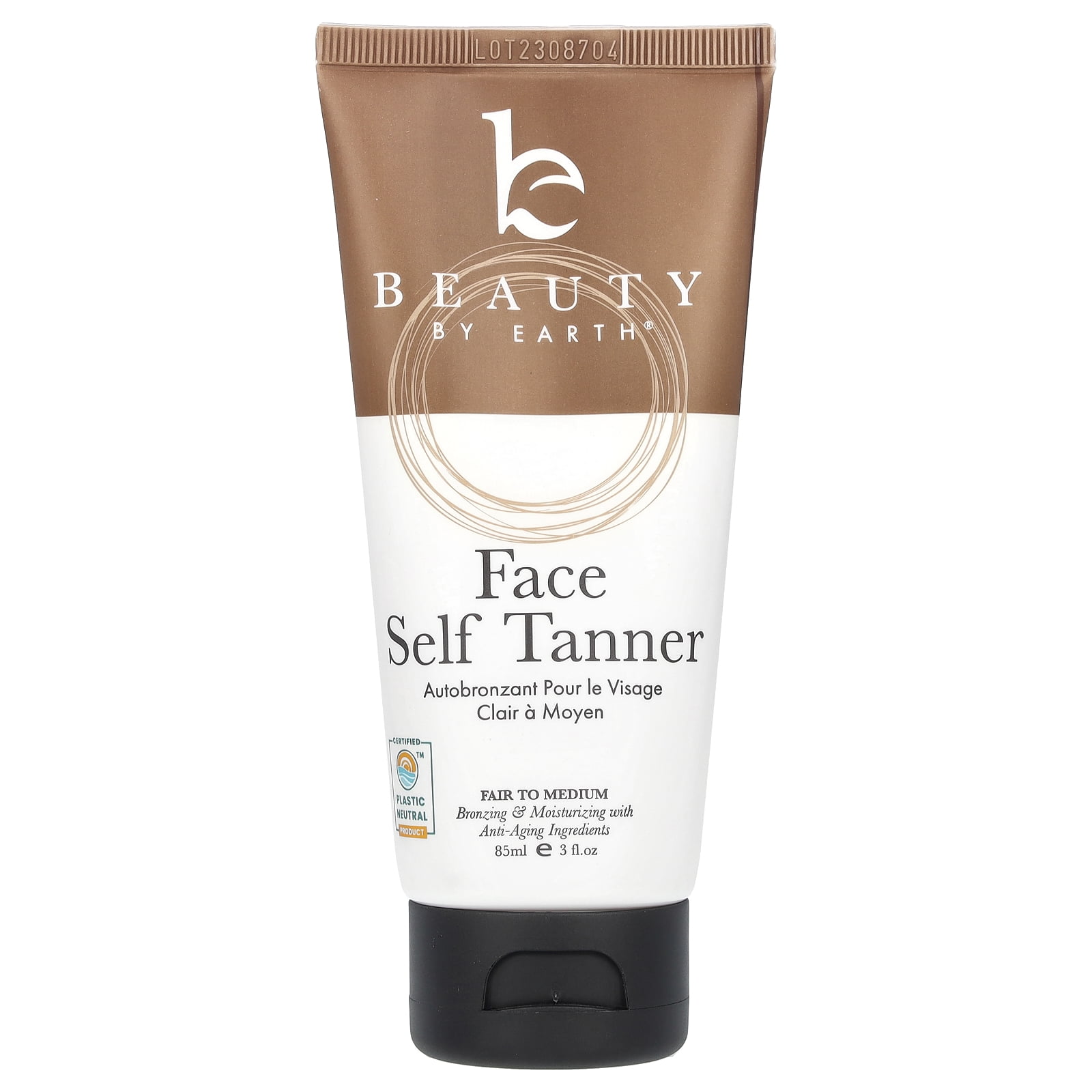 Beauty by Earth Self Tanner for Face with Organic & Natural Ingredients ...