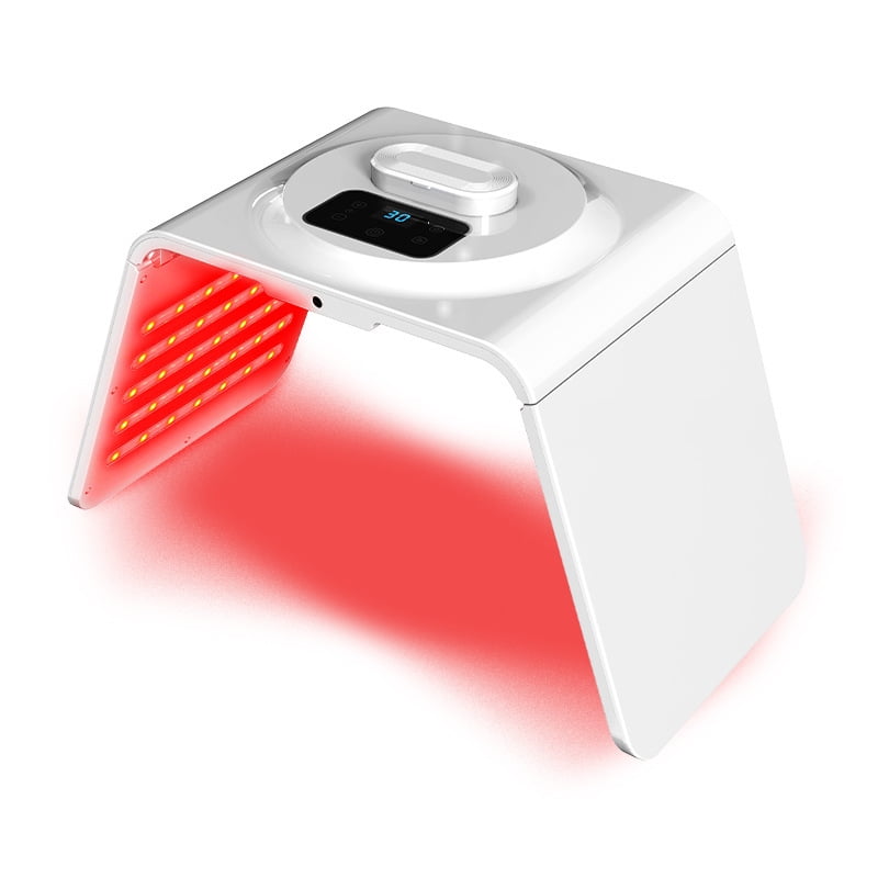 Beauty instrument, photon skin rejuvenation folding red and blue ...