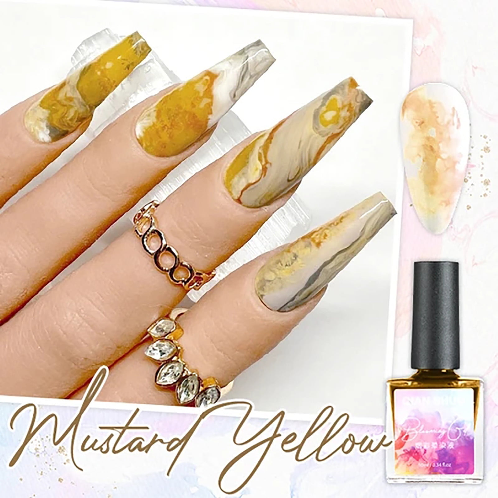 Beauty of Blekii Bloomingnail Polish Nail Ink Watercolor Pink Gel Nail ...