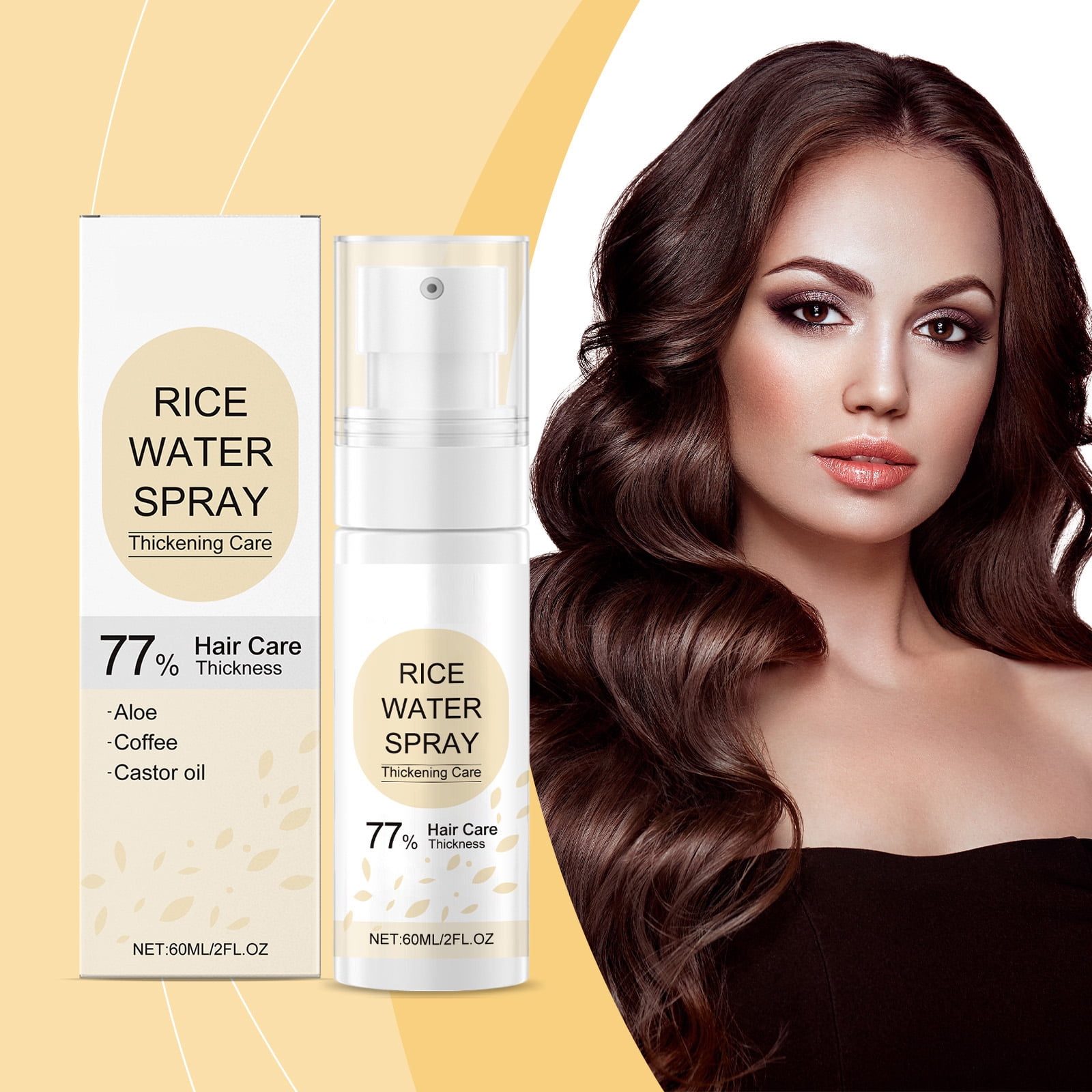 BeautyBD Rice Water for Hair Growth Oil, Biotin, Caffeine, Keratin ...