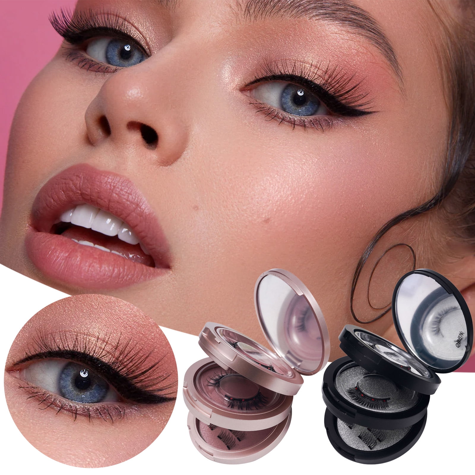 BeautyBF False Lashes Individual False Lashes Natural Look Eyelashes ...