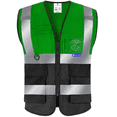 BeautyWill Class 2 High Visibility Safety Vest, 5 Pockets Reflective ...
