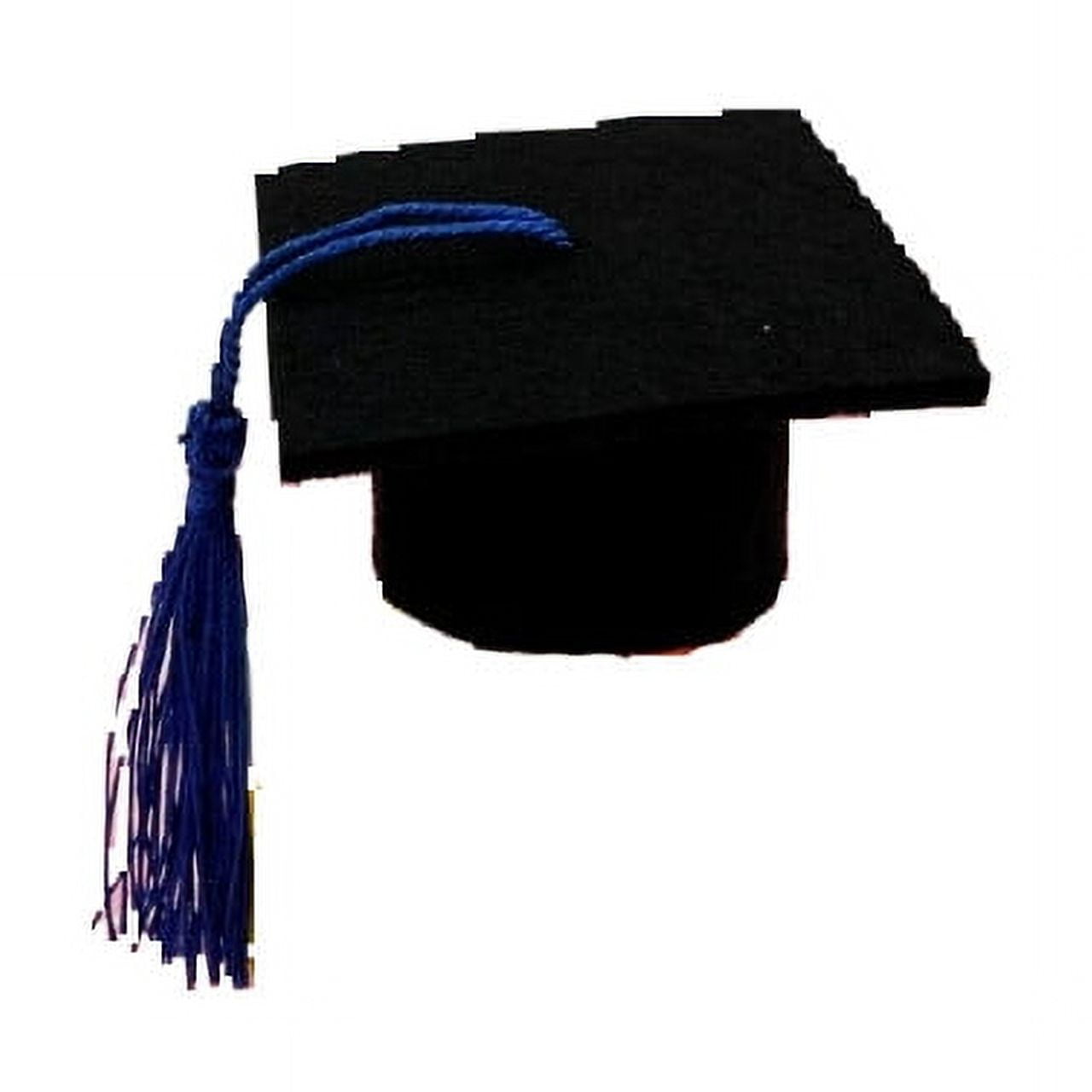 Beautynvta 10 Pieces Mini Graduation Cap, Small Black Grad Hats with ...