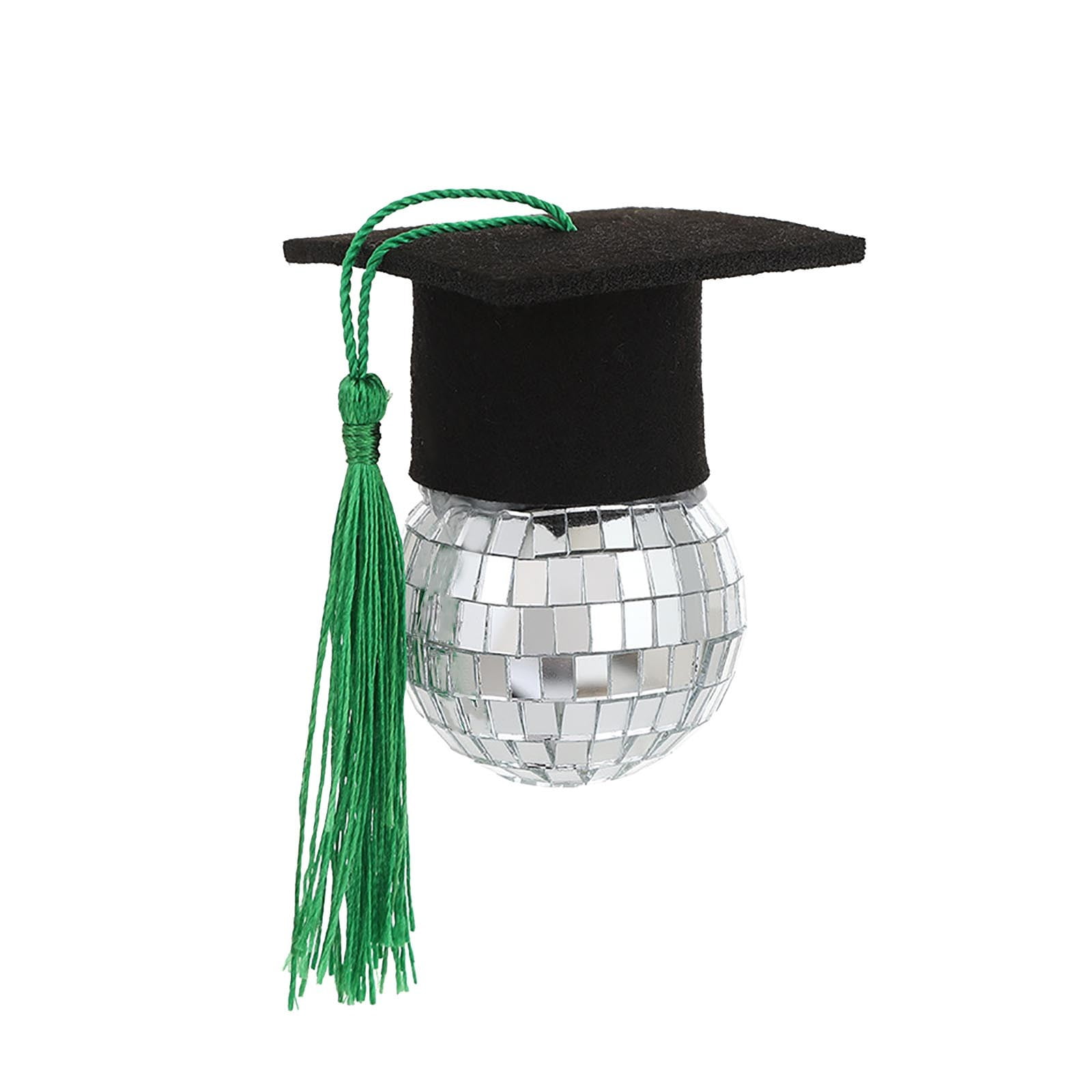 Beautynvta 2025 Graduation Ornaments, Mirrored Ball with Mini ...