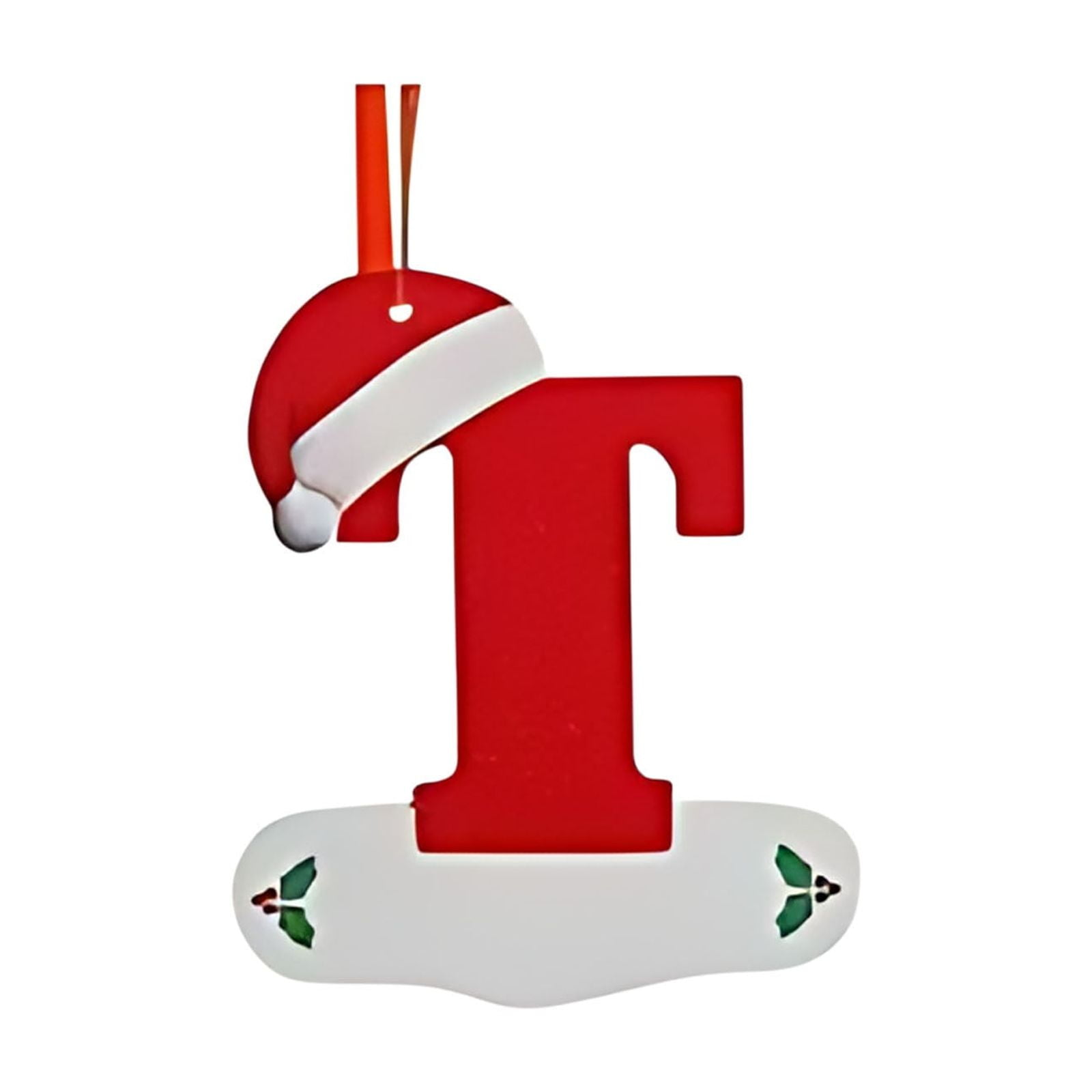 Beautynvta 26 Initial Letter Christmas Ornaments, 3.9'' Personalized ...