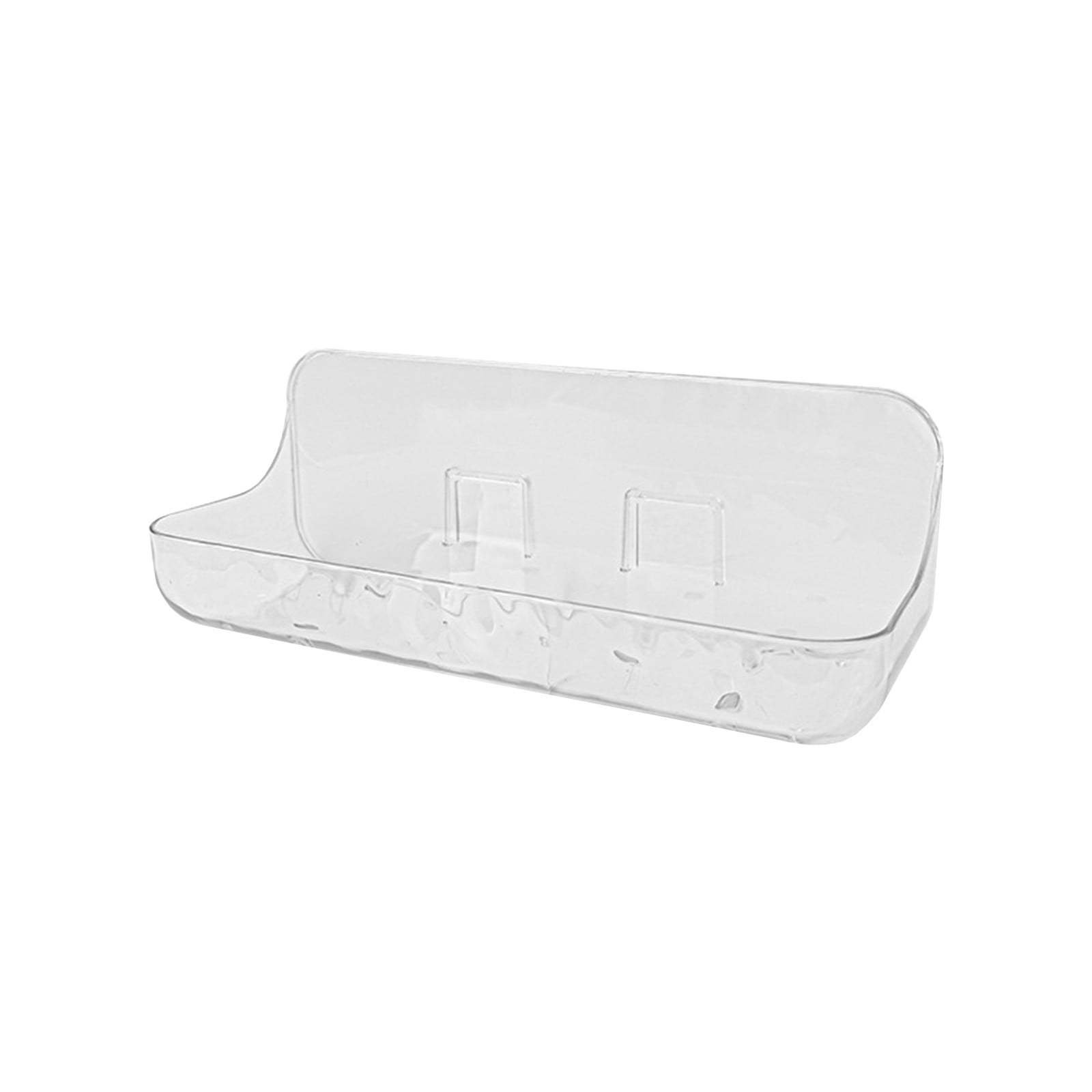 Beautynvta Acrylic Shower Shelves, 9.44'' Clear Adhesive Shower Shelves ...