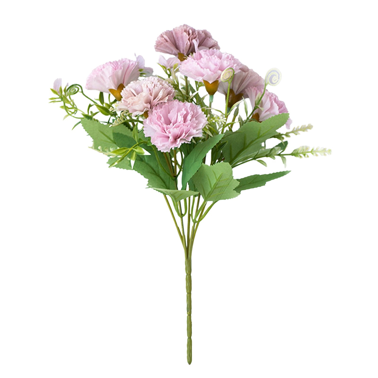 Beautynvta Artificial Carnation Flowers, Fake Carnation Silk Flowers ...