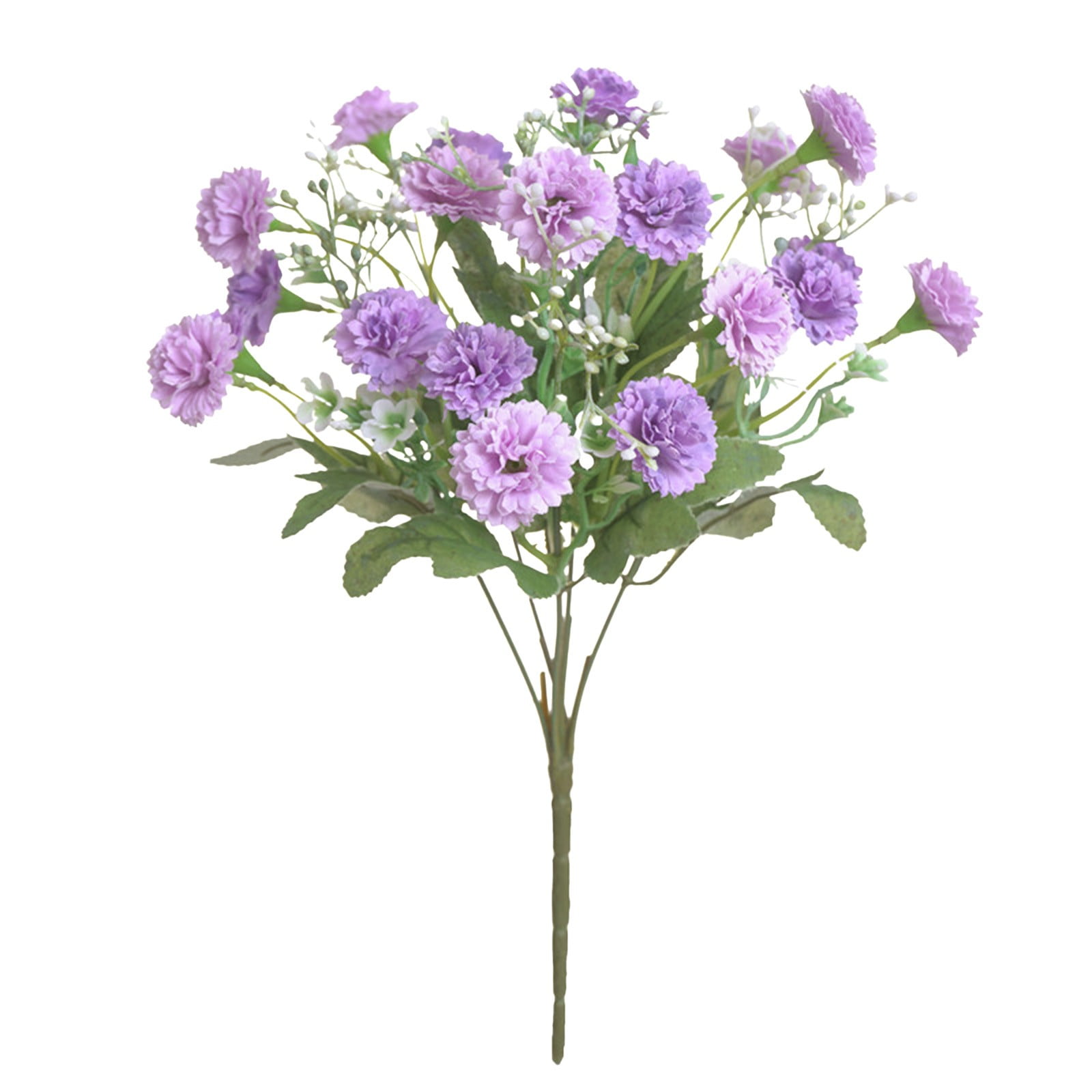 Beautynvta Artificial Lilacs Flowers, Fake Lilac Flower Bouquet Faux ...