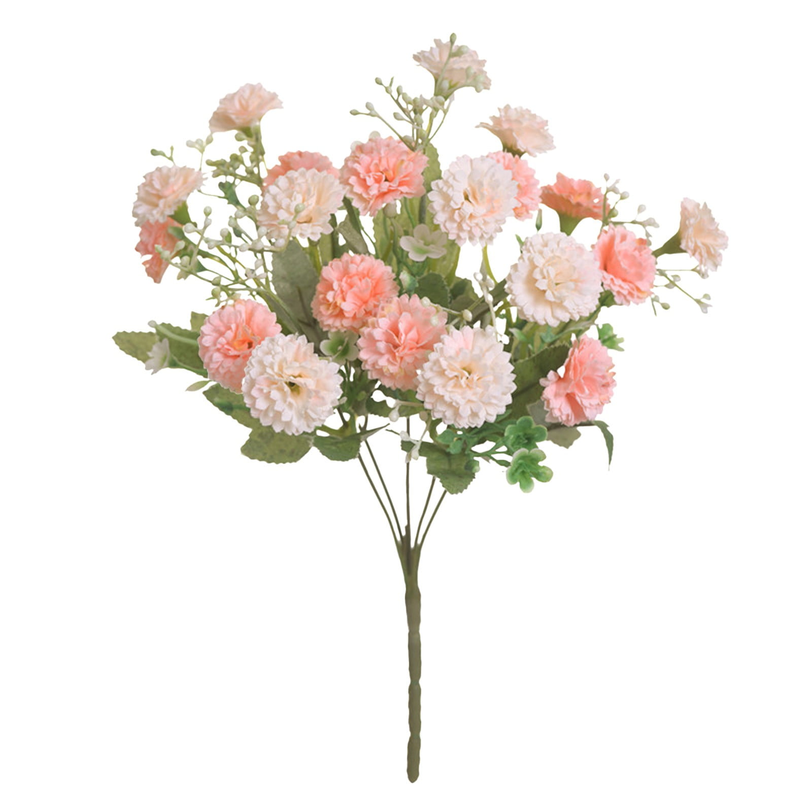 Beautynvta Artificial Lilacs Flowers, Fake Lilac Flower Bouquet Faux ...