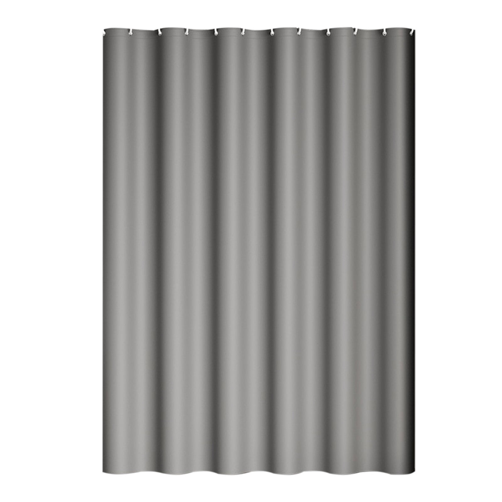 Beautynvta Bathroom Shower Curtain, Solid Color Shower Curtain Bathroom ...