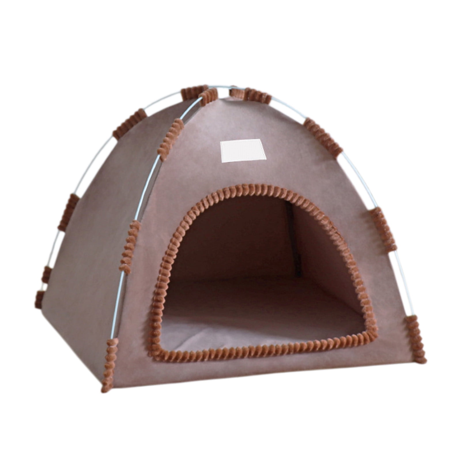 Beautynvta Cat Tent for Indoor, Indoor Cats Dogs Bed, Portable Foldable ...