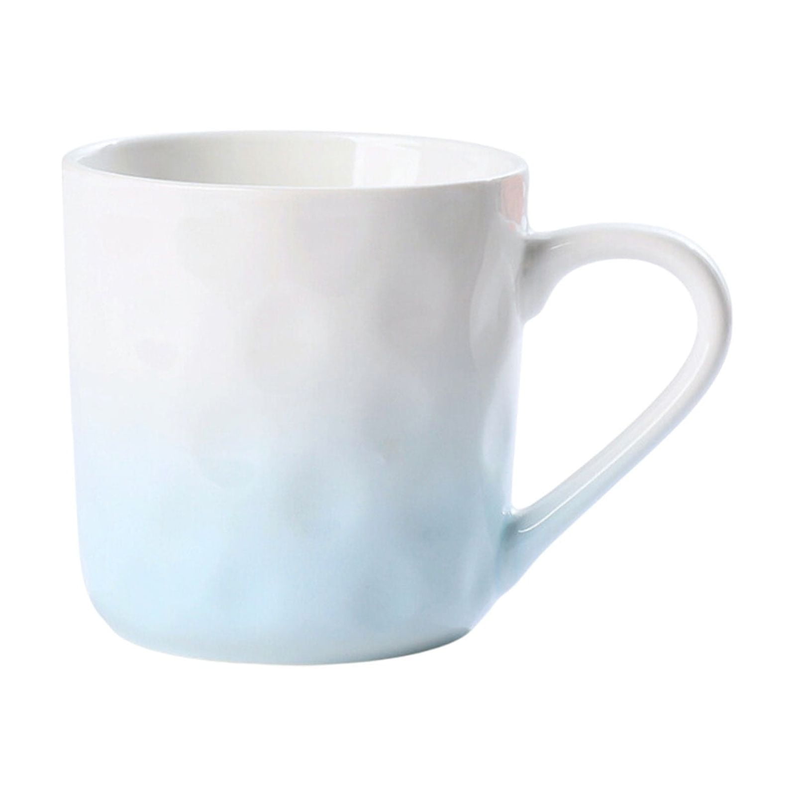 Beautynvta Ceramic Gradient Mug with Handle, Tea Cup Coffee Cup for Men ...