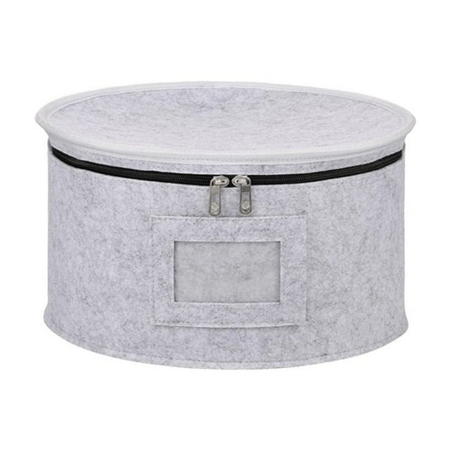 Beautynvta China Storage Containers, Quilted Tableware Storage ...