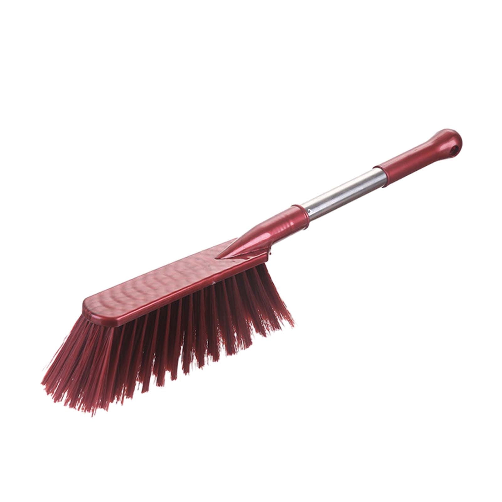 Beautynvta Hand Broom Cleaning Brush, Long Handle Plastic Dusting Brush ...