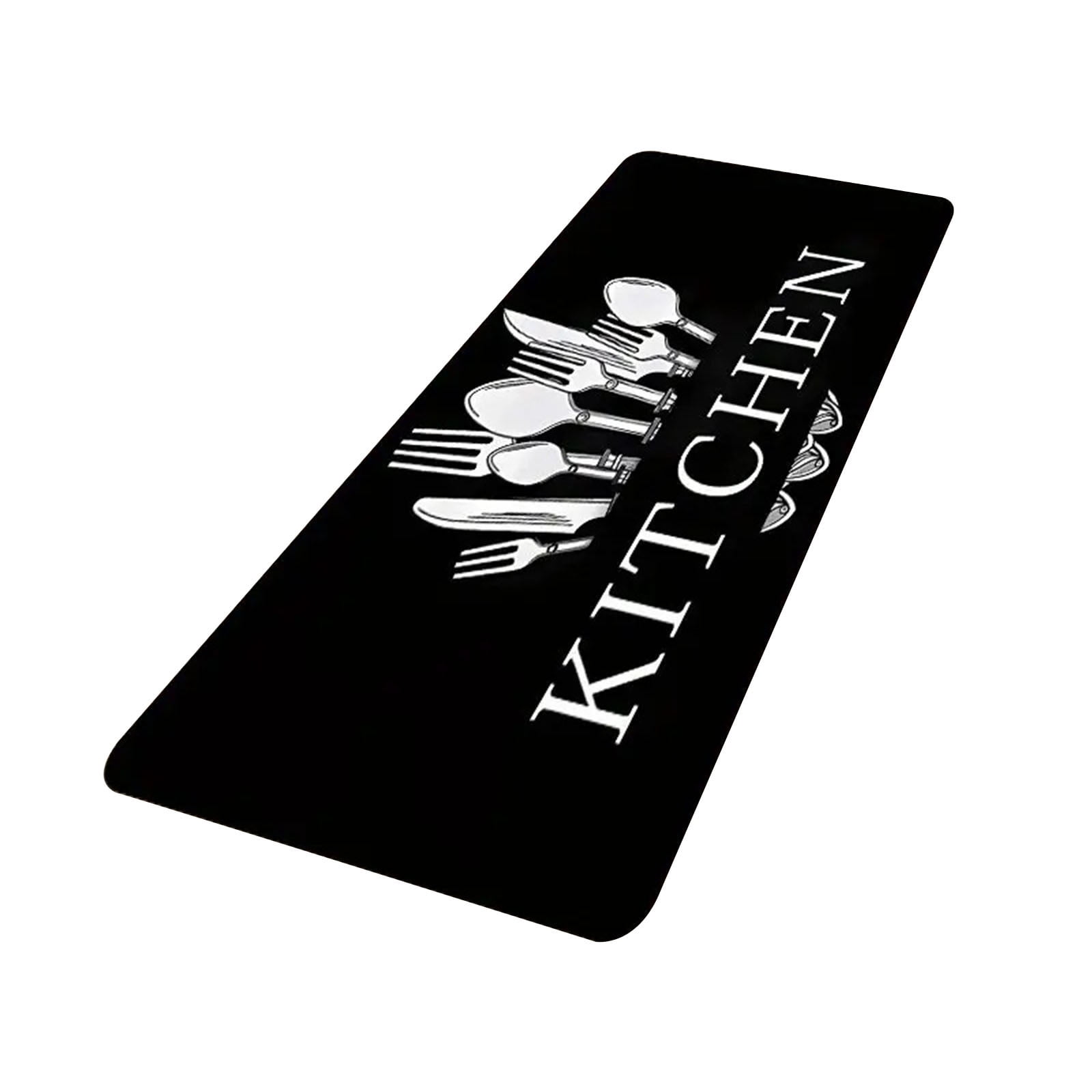 Beautynvta Clearance Kitchen Mat, Soft Embossed Kitchen Area Rug, Non ...