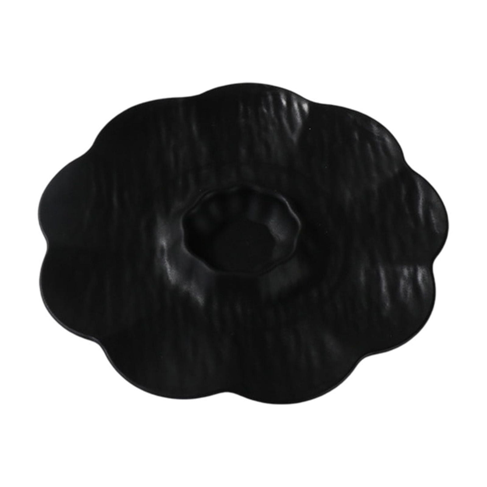 Beautynvta Dumpling Plates with Dipping Saucer, 9.25'' Plastic Fry ...